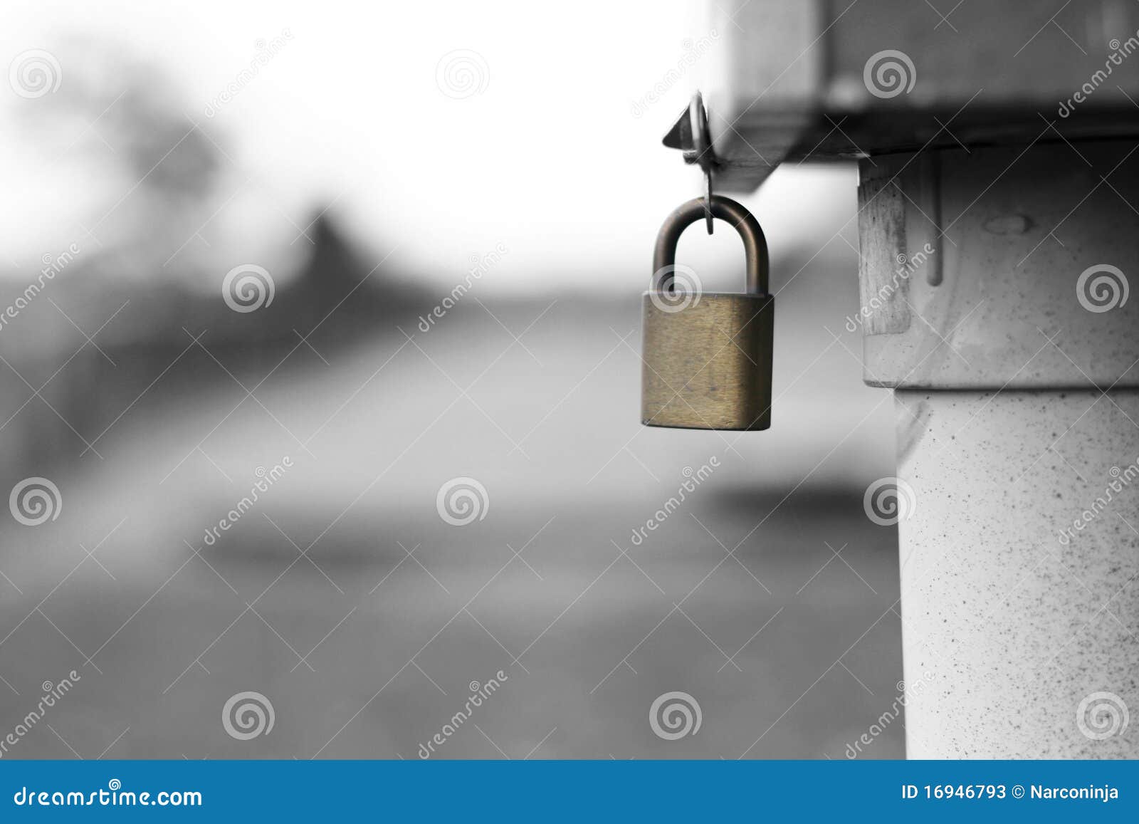 Padlock stock image. Image of locker, detail, closeup - 16946793