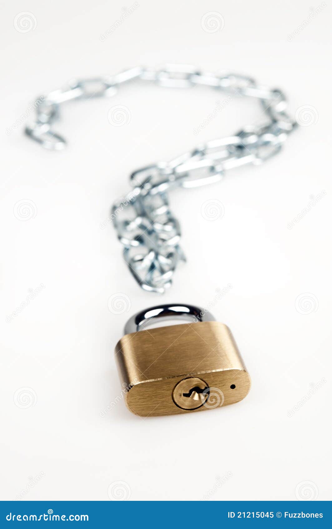 Padlock stock image. Image of isolated, safety, closeup - 21215045