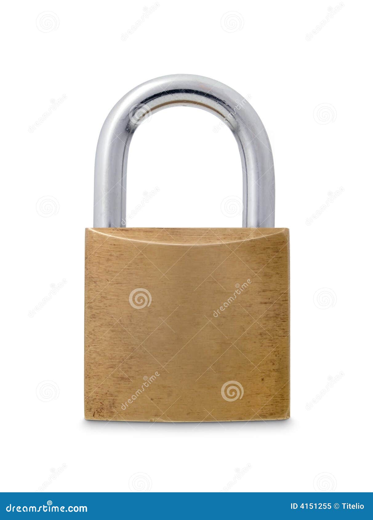 Padlock stock image. Image of unlock, white, secure, padlock - 4151255