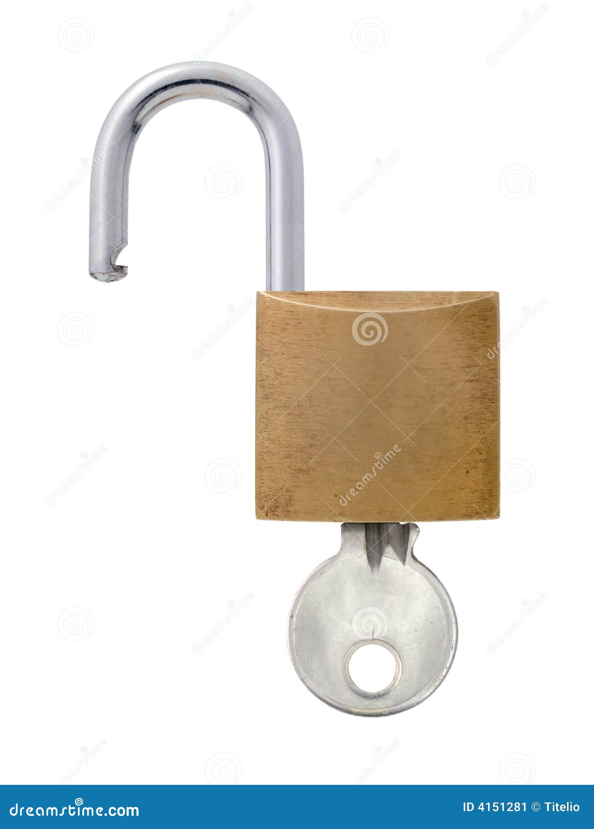 Padlock stock image. Image of protect, bronze, white, closed - 4151281