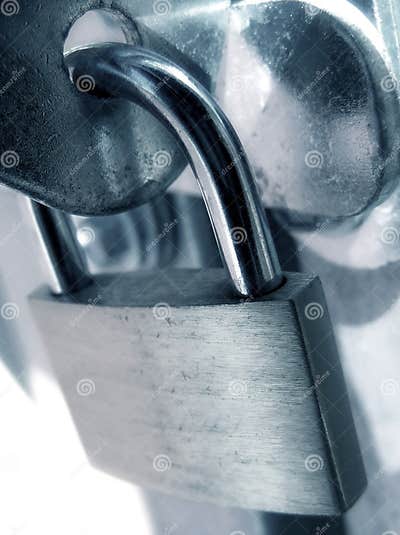 Padlock stock photo. Image of object, gate, beware, security - 67288