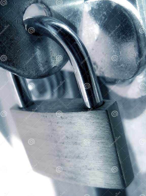 Padlock stock photo. Image of object, gate, beware, security - 67288
