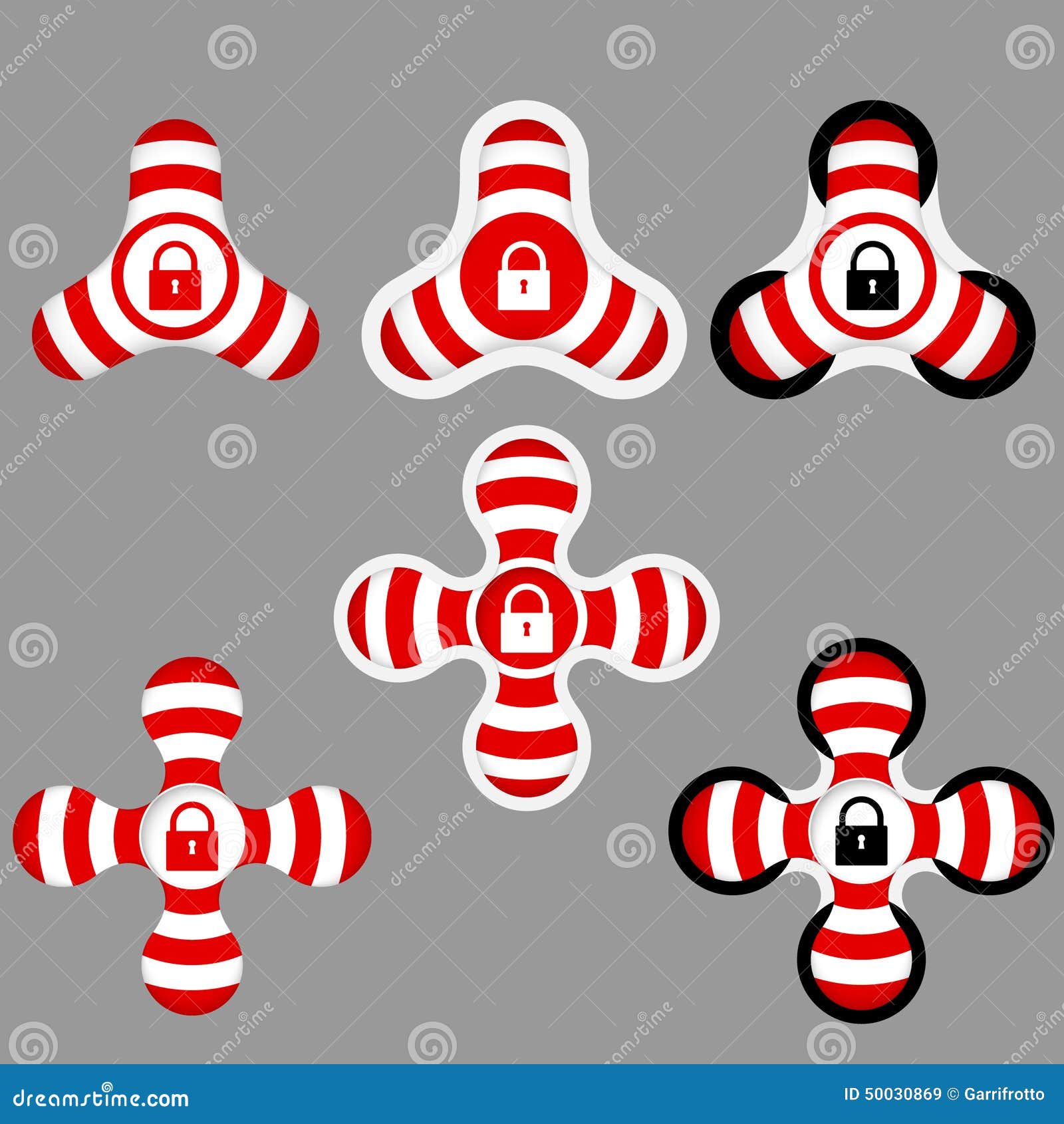 Padlock stock vector. Illustration of advertising, icons - 50030869