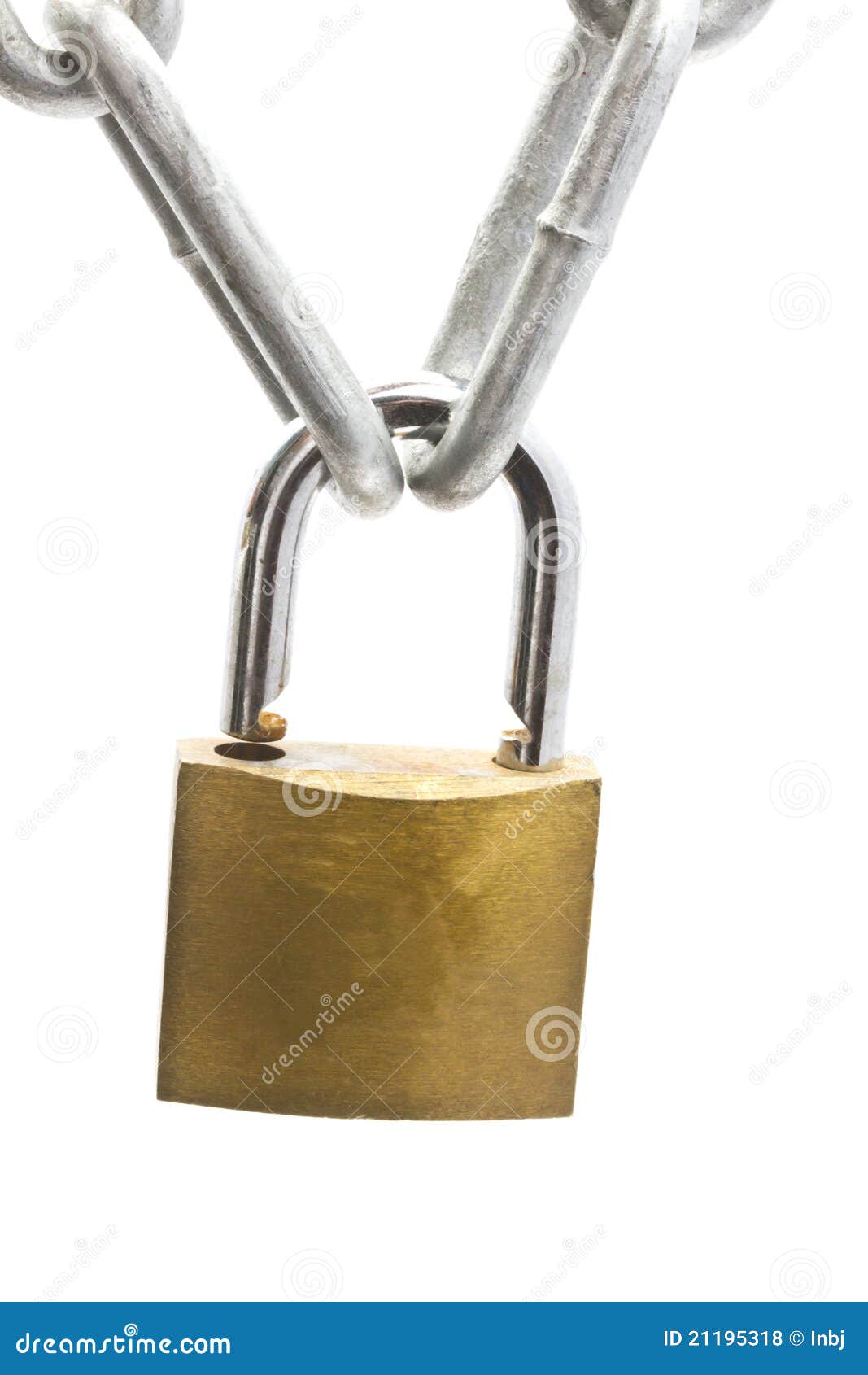 Padlock and chains stock photo. Image of idea, lock, closeup - 21195318