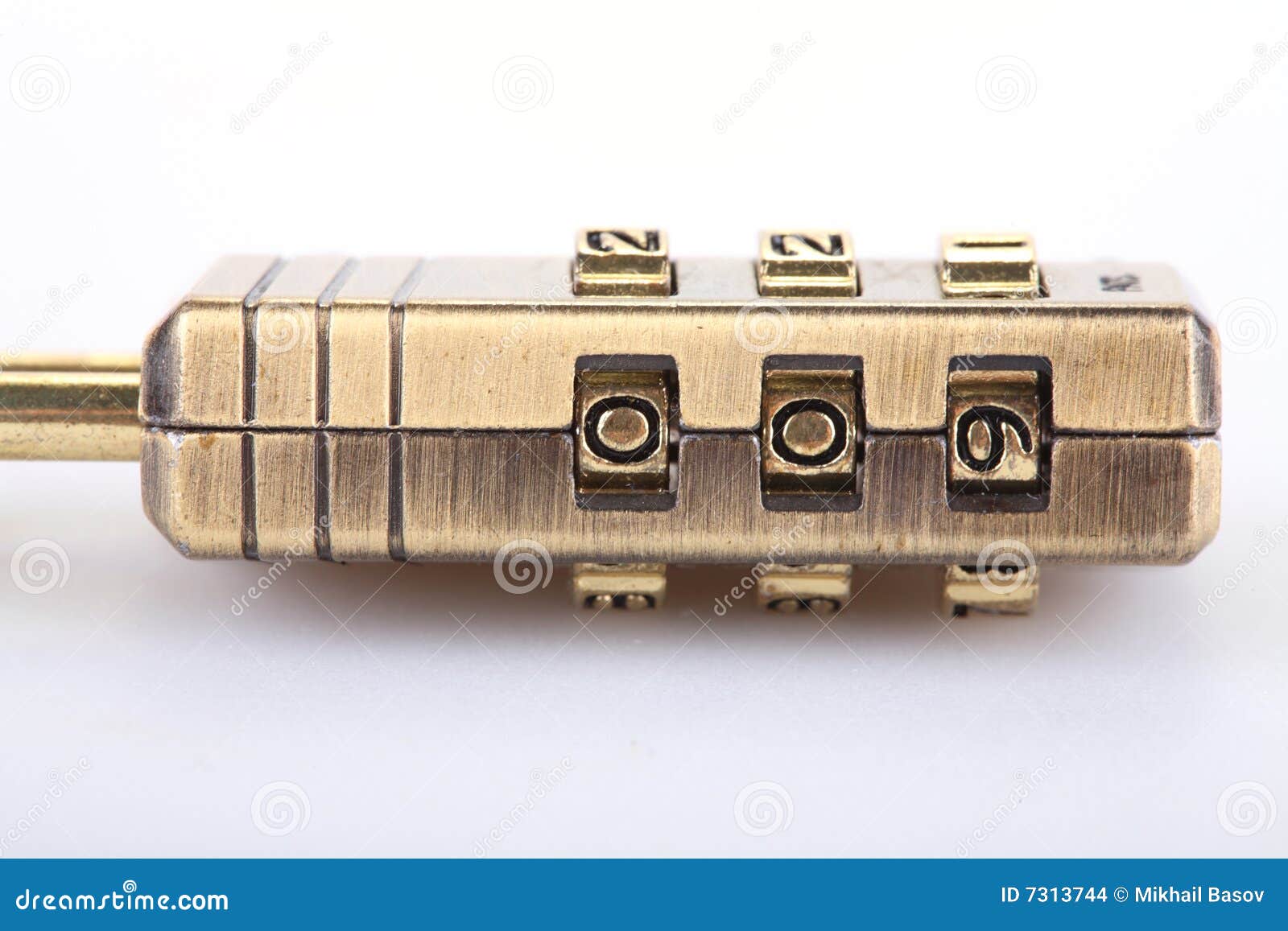 Padlock with a code stock photo. Image of code, protection - 7313744