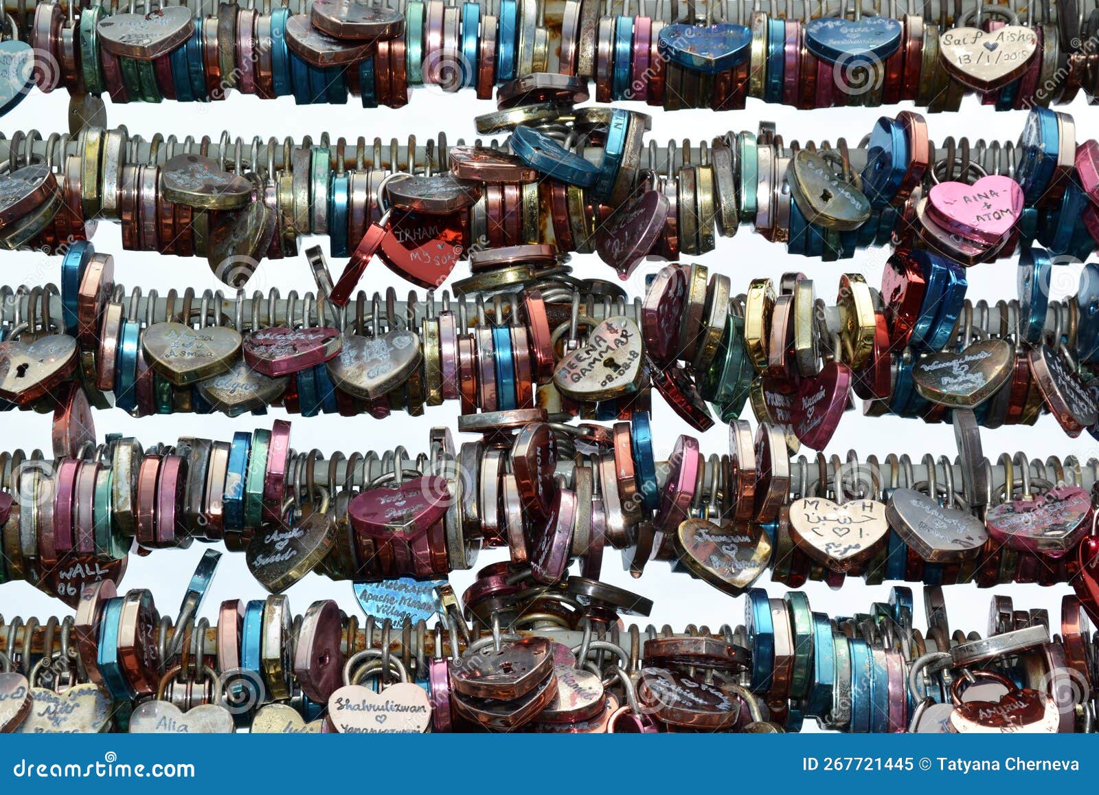 Padlock, Decoration, Colored, Symbol, Pattern Stock Image - Image of ...