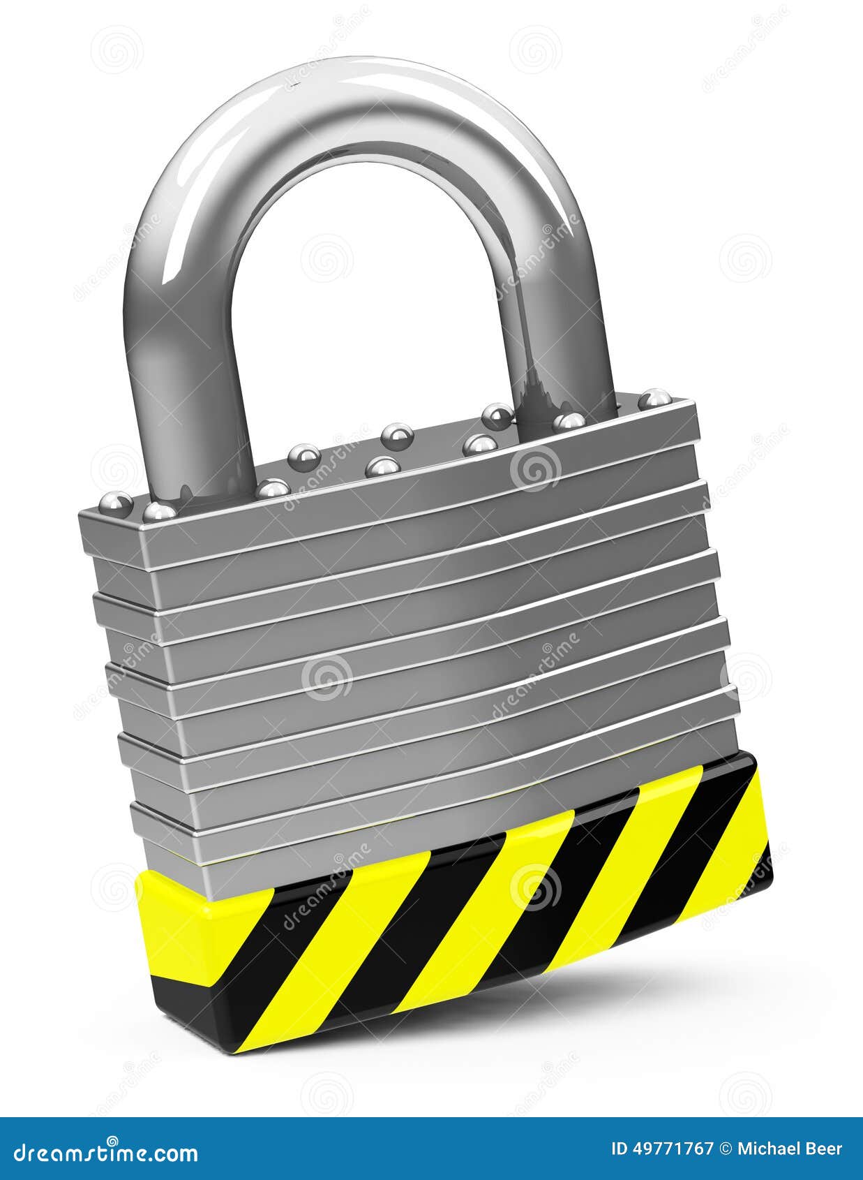 The padlock stock illustration. Illustration of security - 49771767