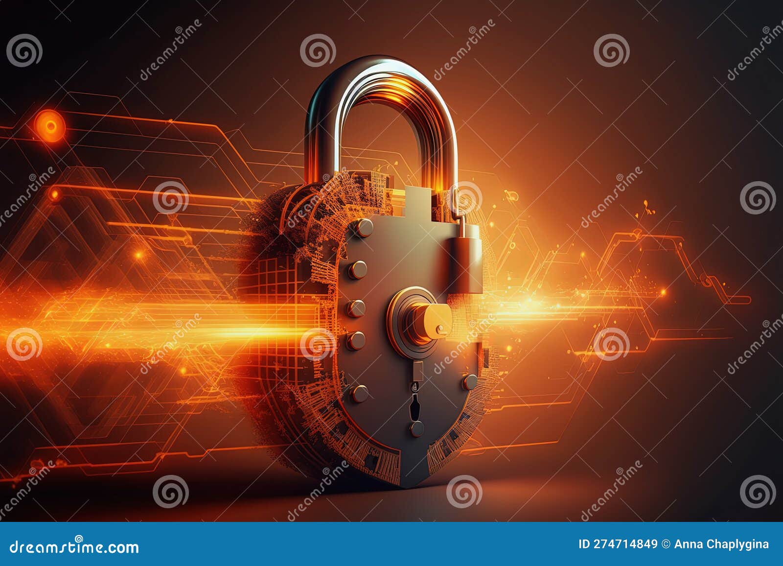 Cyber Attack, Abstract Hi Speed Internet Technology Red Background with ...