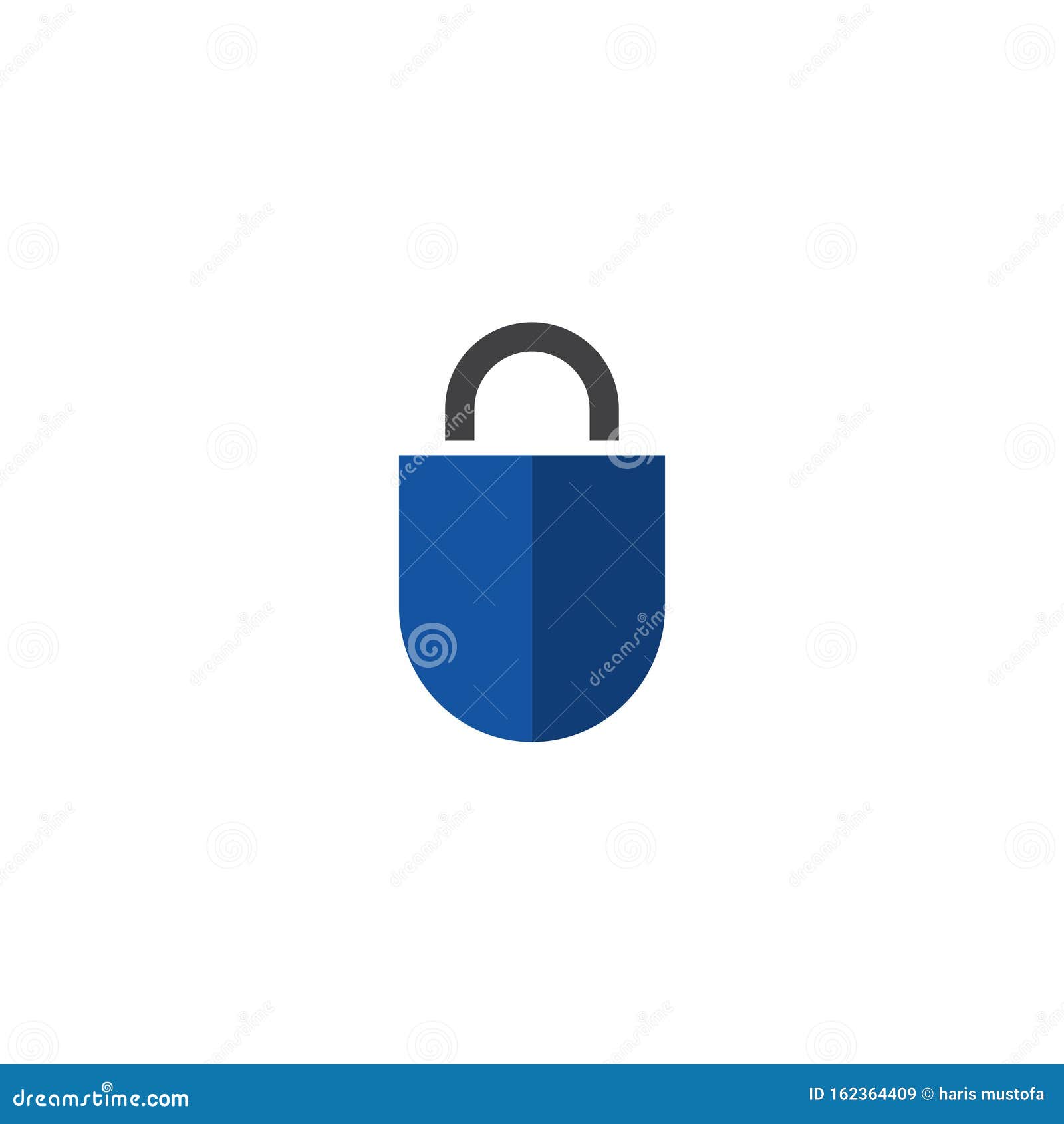 Padlock Graphic Design Template Vector Isolated Stock Vector ...