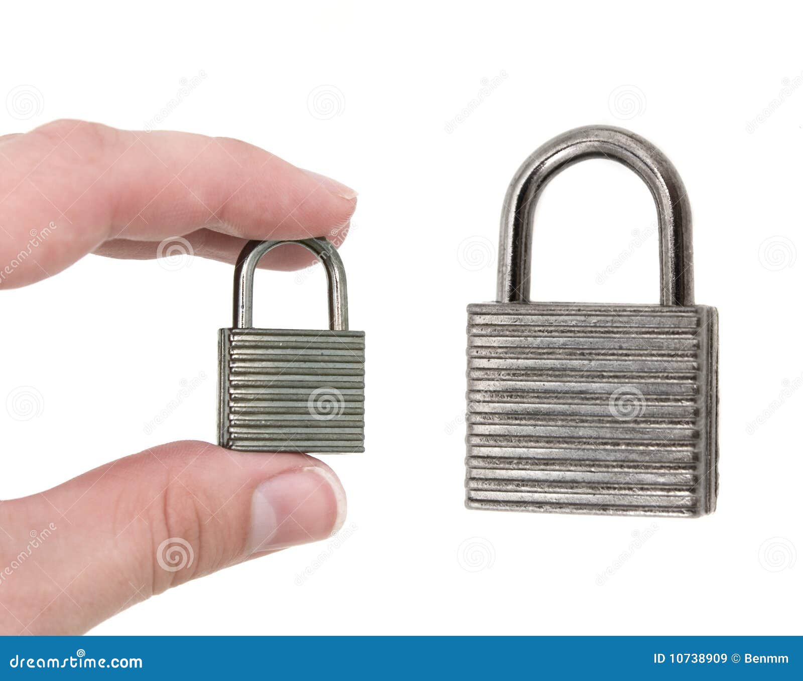 Padlock and hand stock image. Image of unlock, striking - 10738909