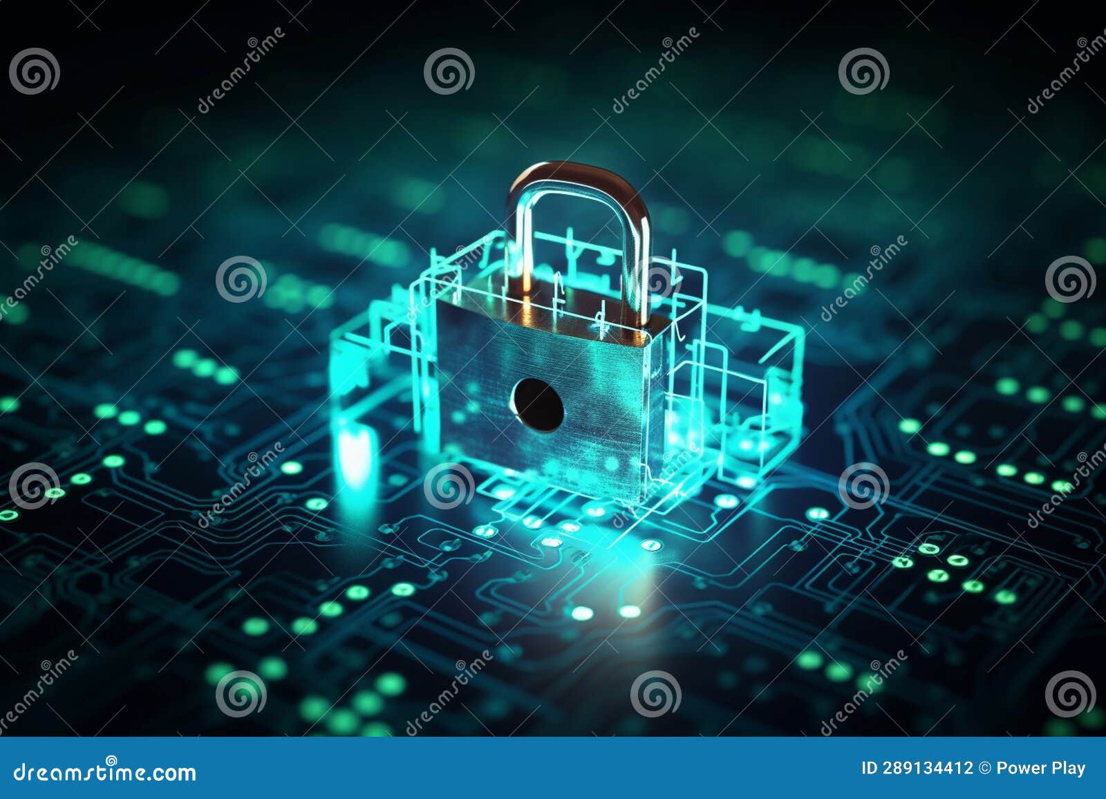 Blurred Cyber Symbols In Violet Cosmos Stock Illustration ...