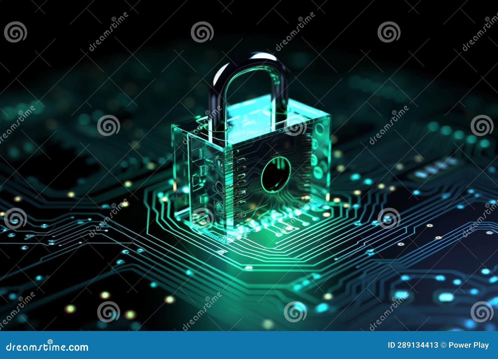 Blurred Cyber Symbols In Violet Cosmos Stock Illustration ...