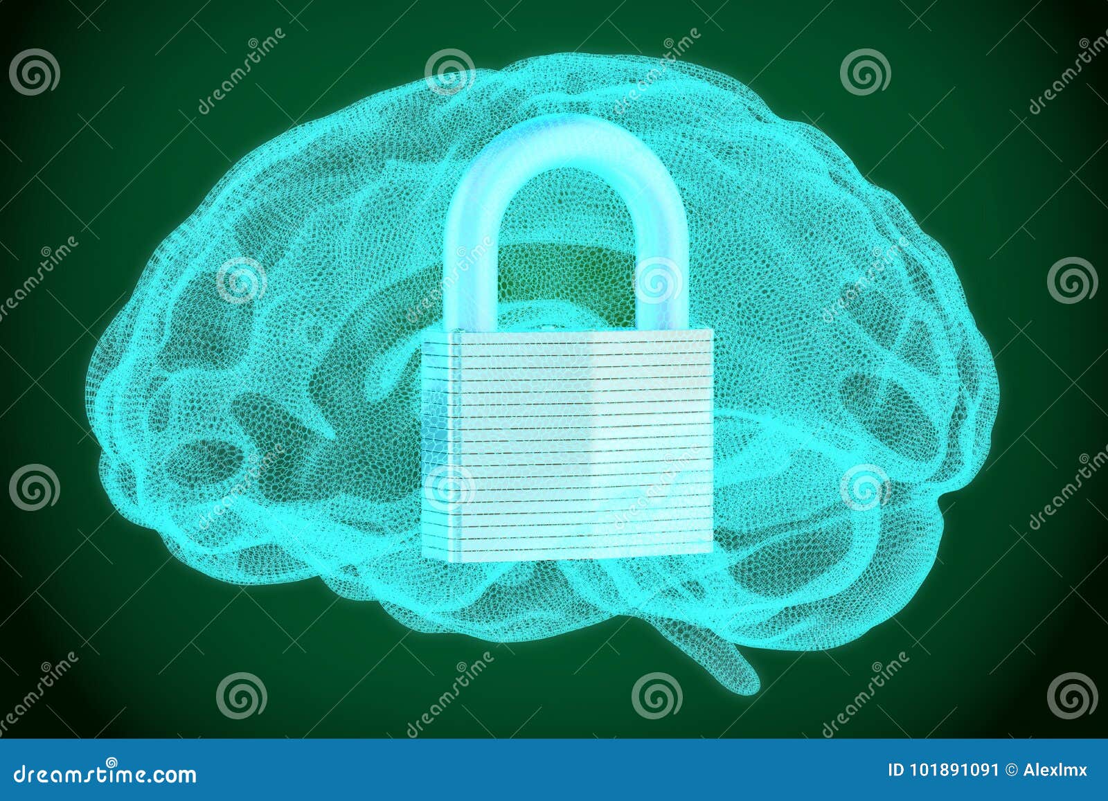 Padlock Inside House Plan Royalty-Free Illustration | CartoonDealer.com ...