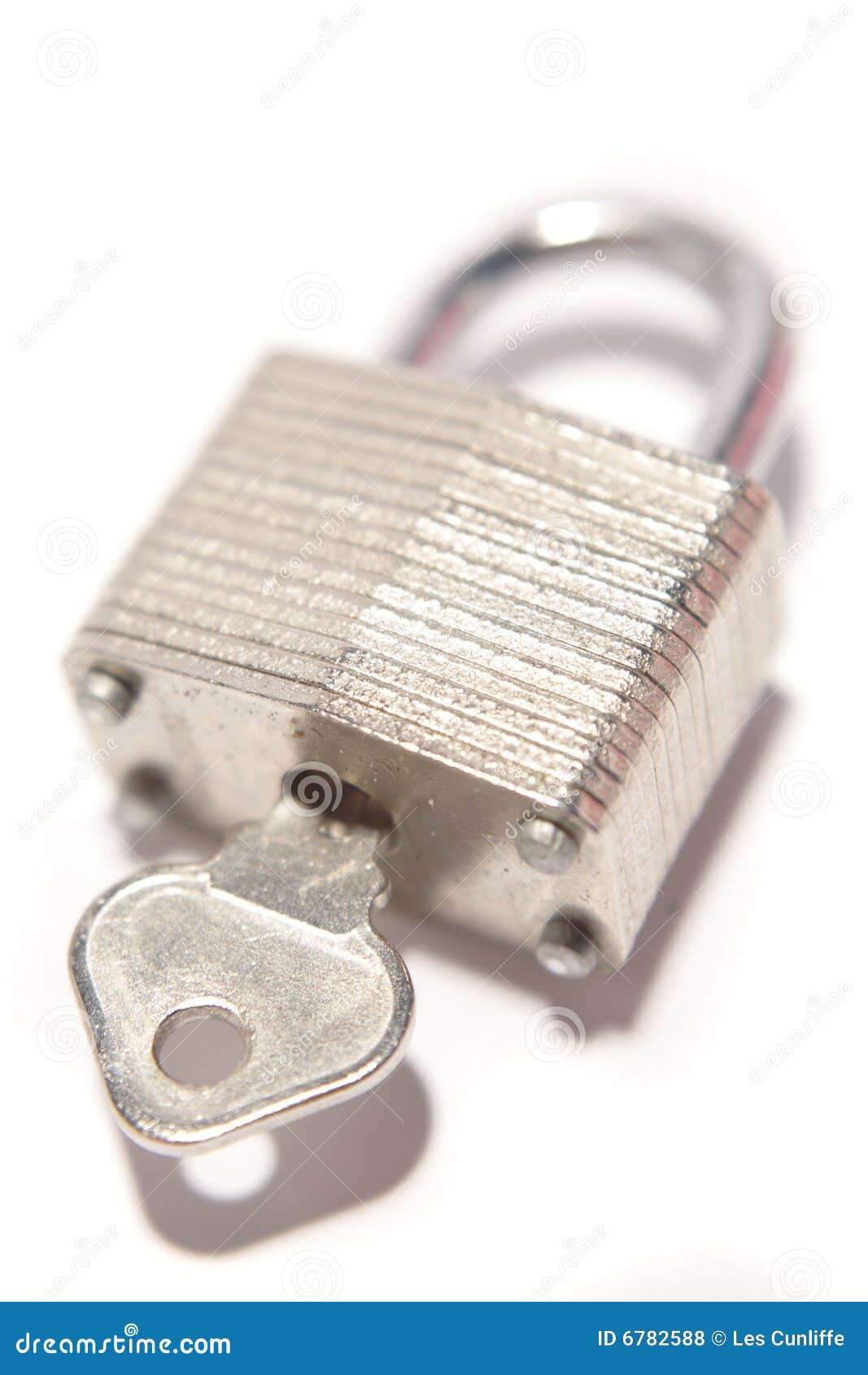 Padlock and key stock photo. Image of idea, padlock, protect - 6782588