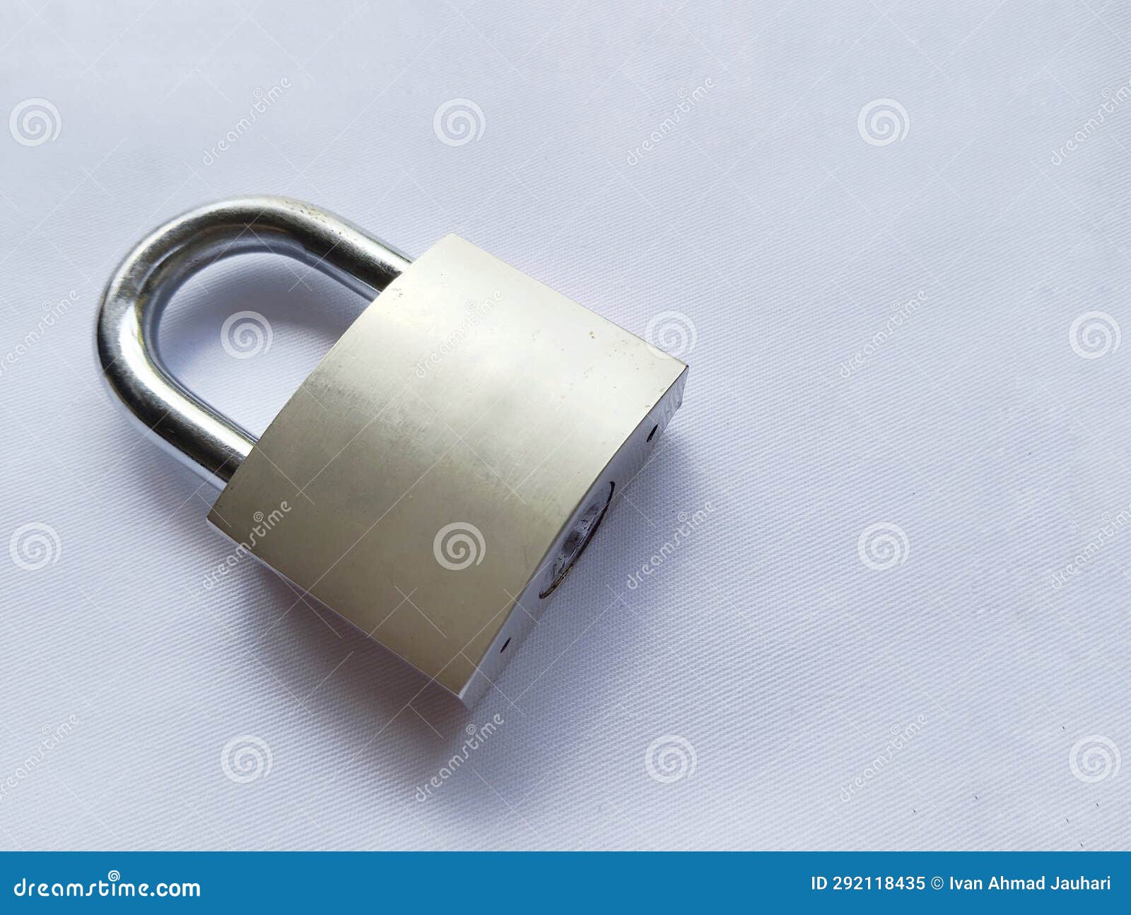 Padlock Key To Lock the Doors at Home for Security Stock Image - Image ...
