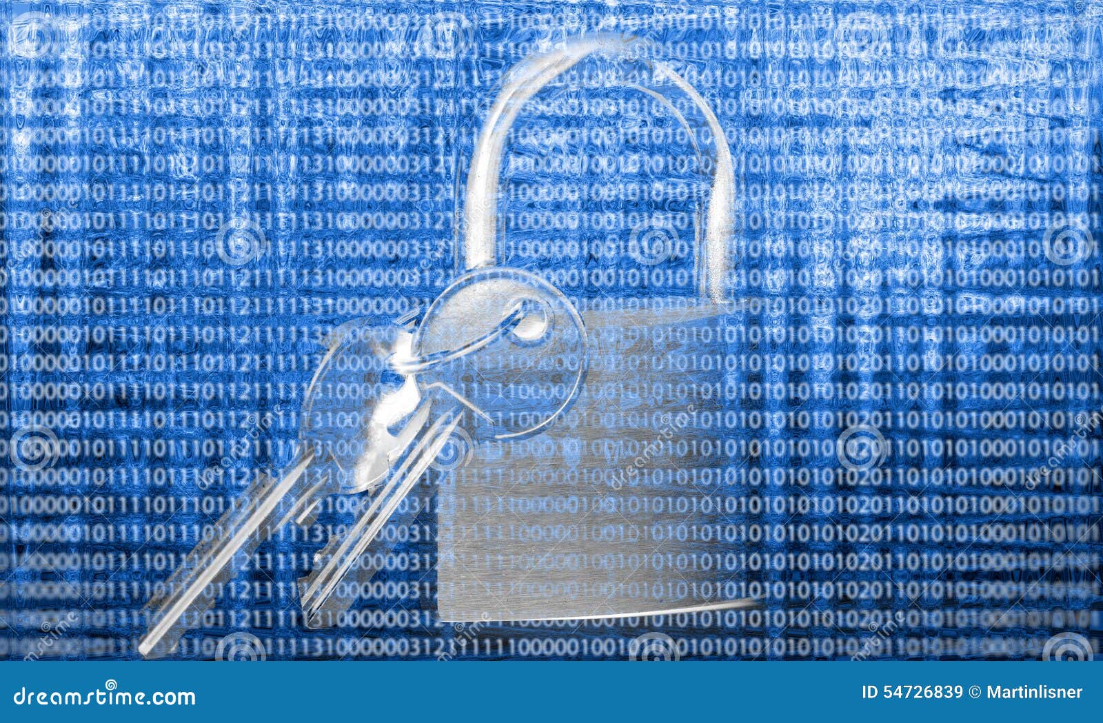 Keys Set On Blue Background. Door Lock Keys And Safes For Property ...