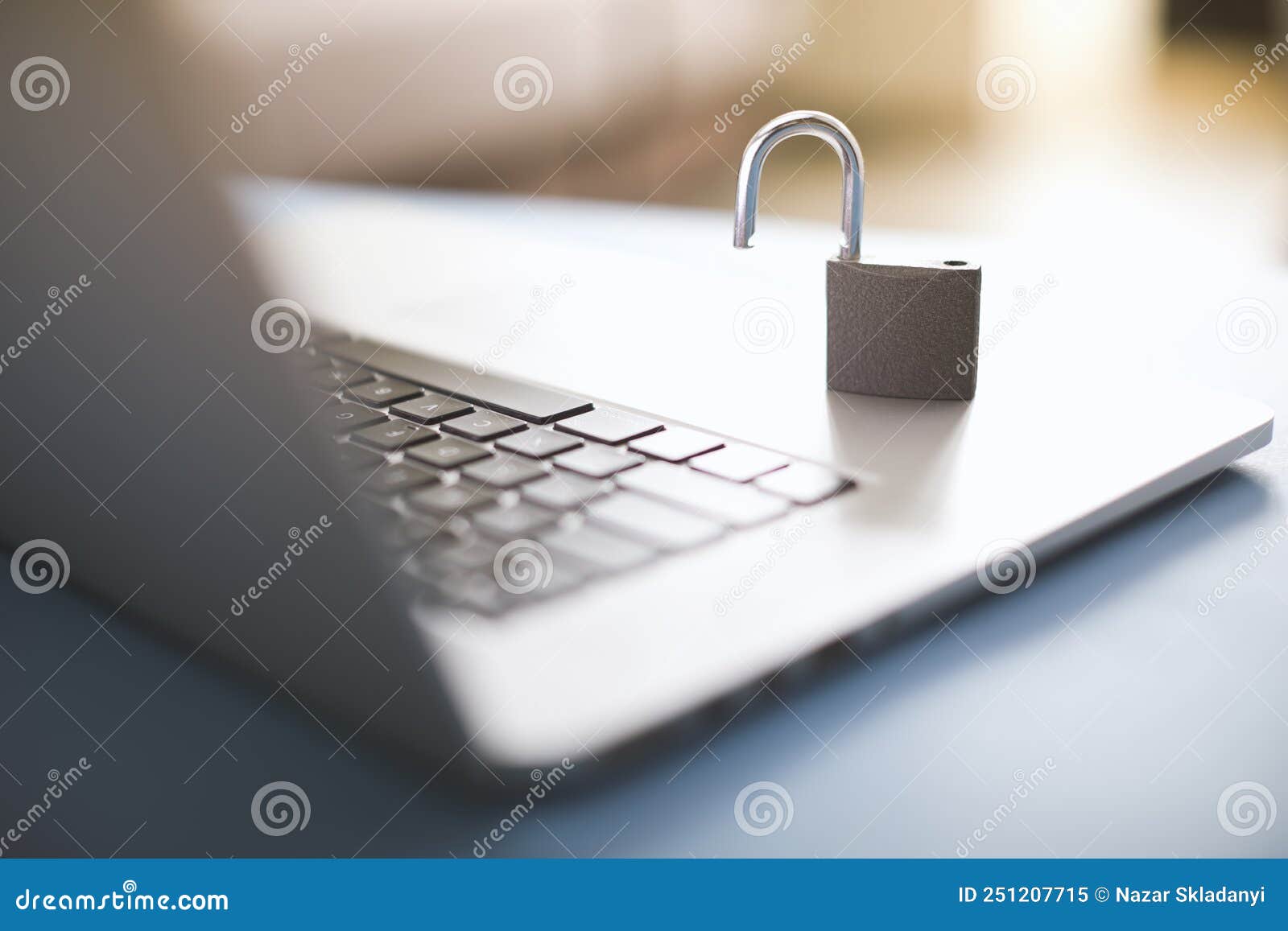 Notebook and lock stock image. Image of encryption, notebook - 251207715