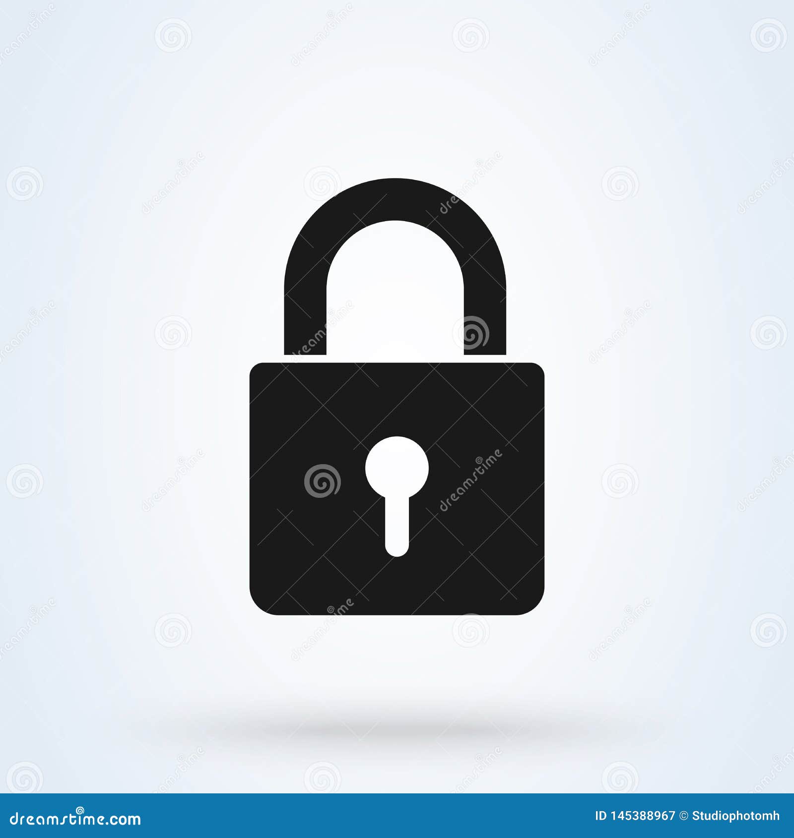 Vector Password Management Icons, Weak And Strong Passwords, Green And ...