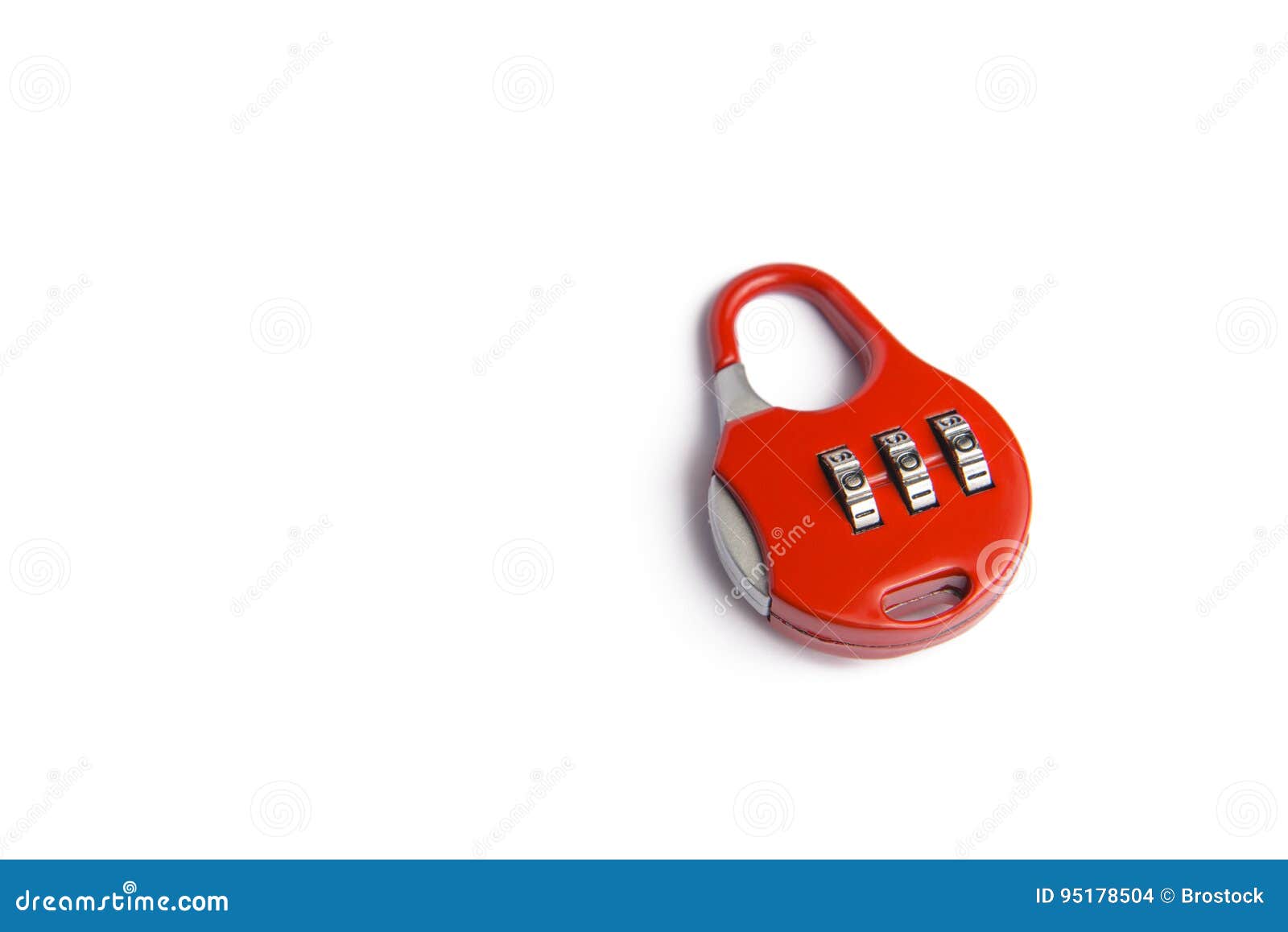 Padlock with number code stock photo. Image of coding - 95178504