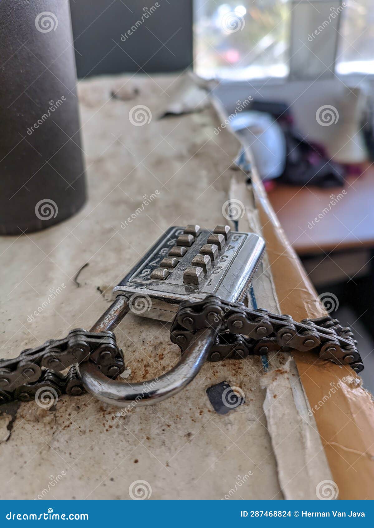 The Padlock with Number Passcode Stock Photo - Image of save, passcode ...