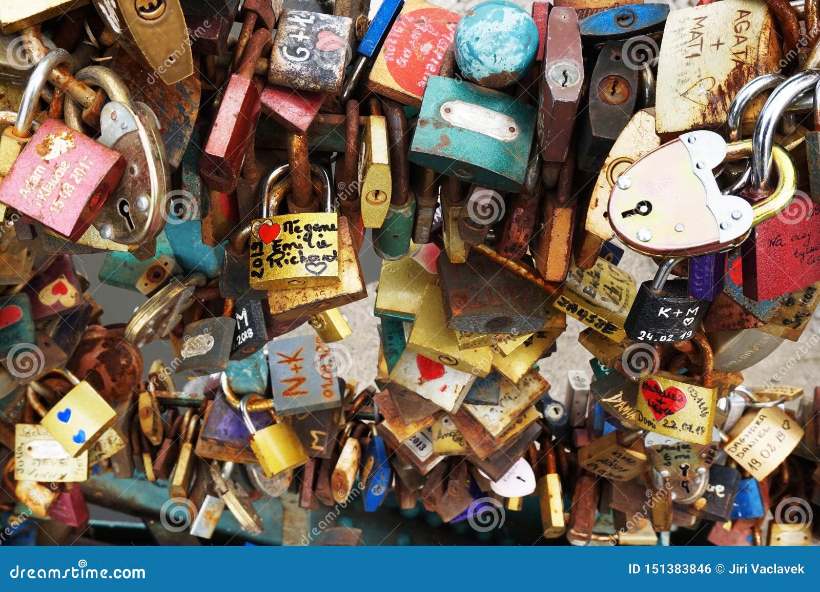Padlock Texture As Tourist Vandalism Editorial Photo - Image of cologne ...