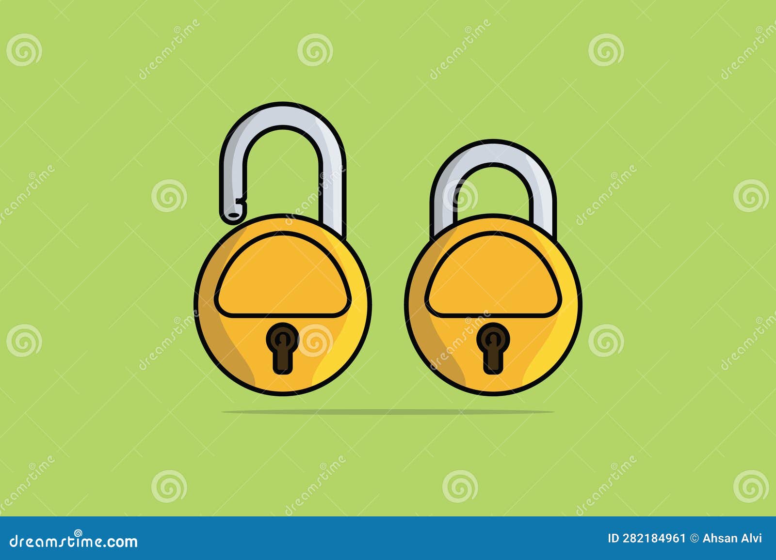 Locked Vector Icon On Transparent Background, Locked Logo Design ...
