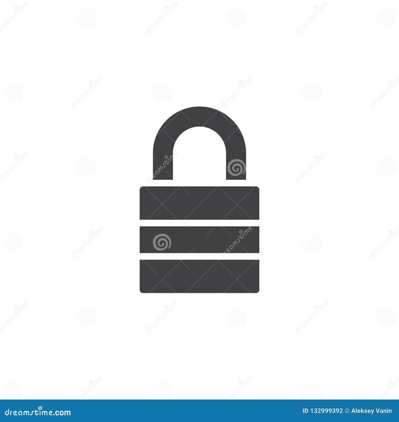 Solid Security Logo Vector Illustration | CartoonDealer.com #90551090