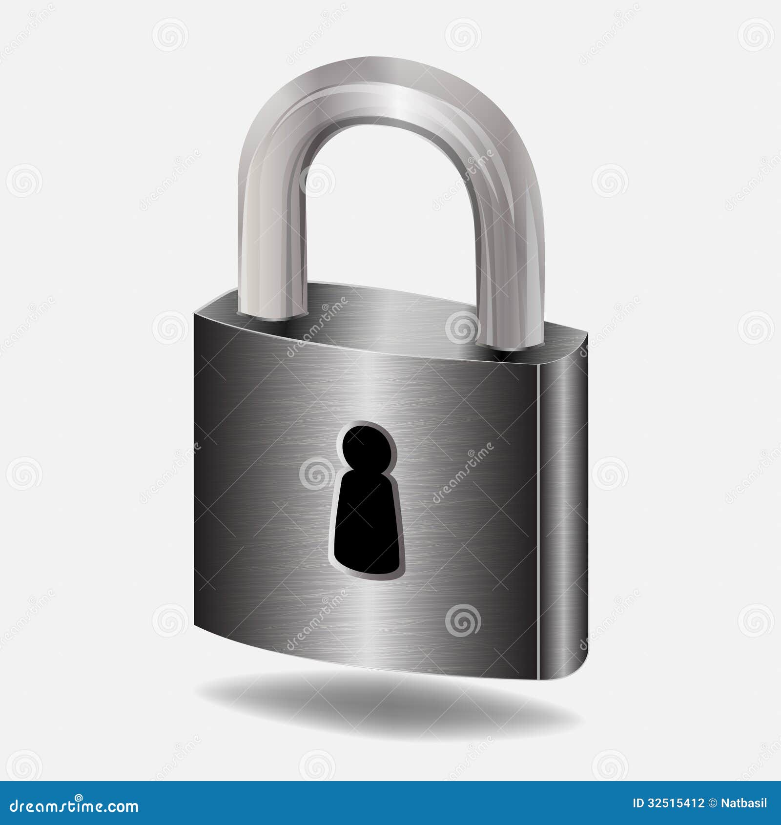 Padlock - Vector Illustration Stock Vector - Illustration of business ...
