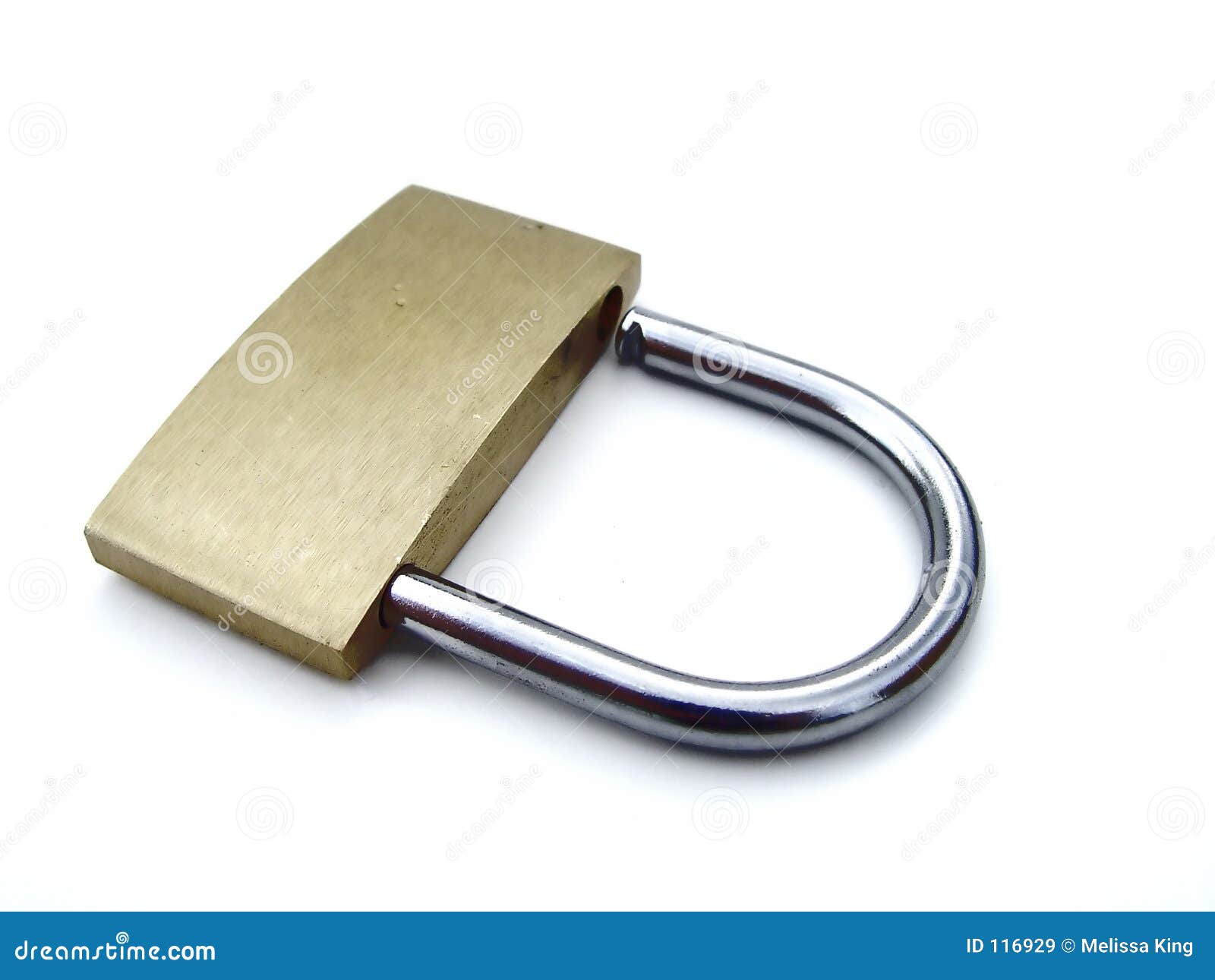 Padlock on white stock image. Image of metals, safe, open - 116929