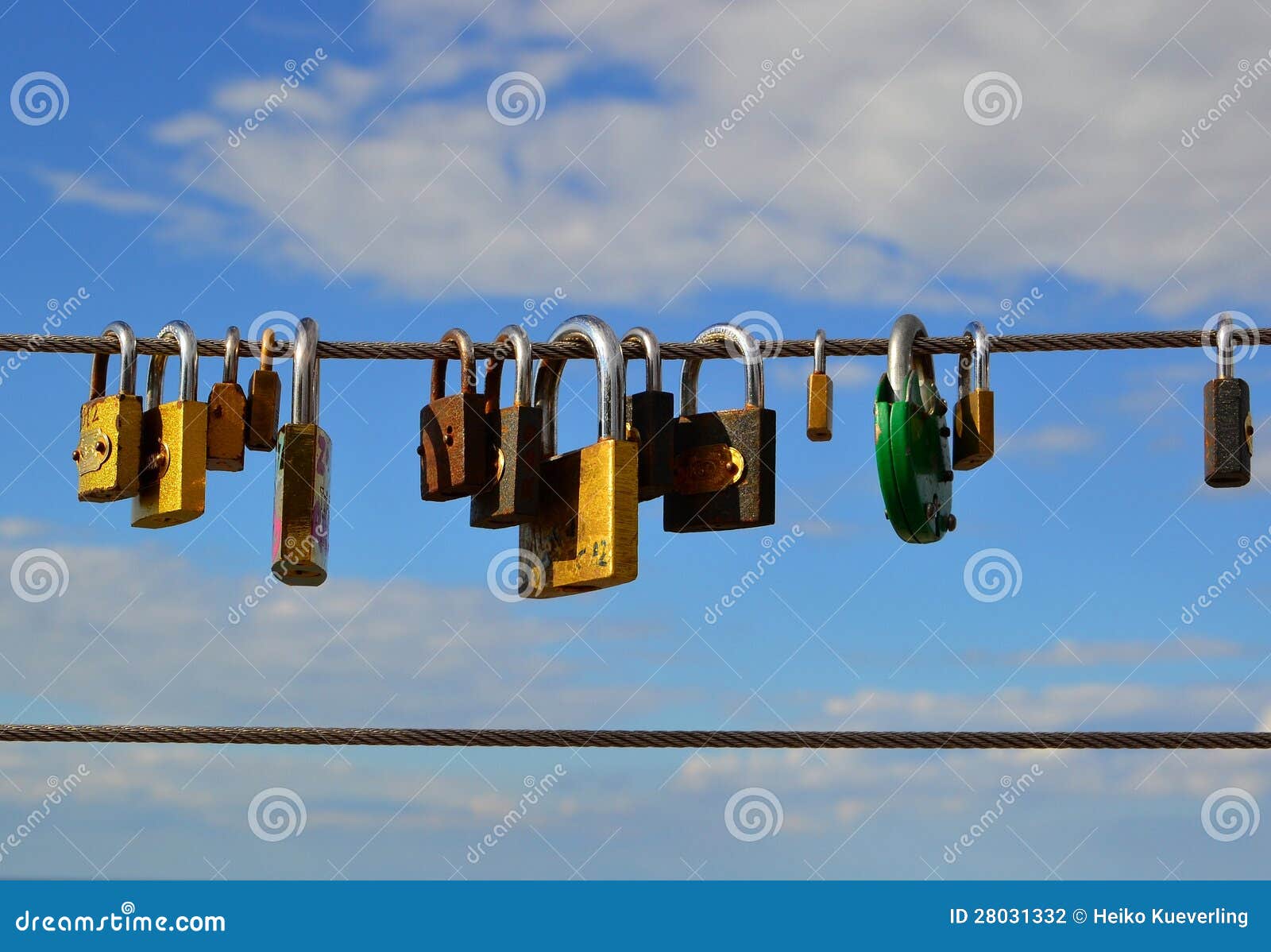 Padlocks stock photo. Image of ceremony, finished, love - 28031332