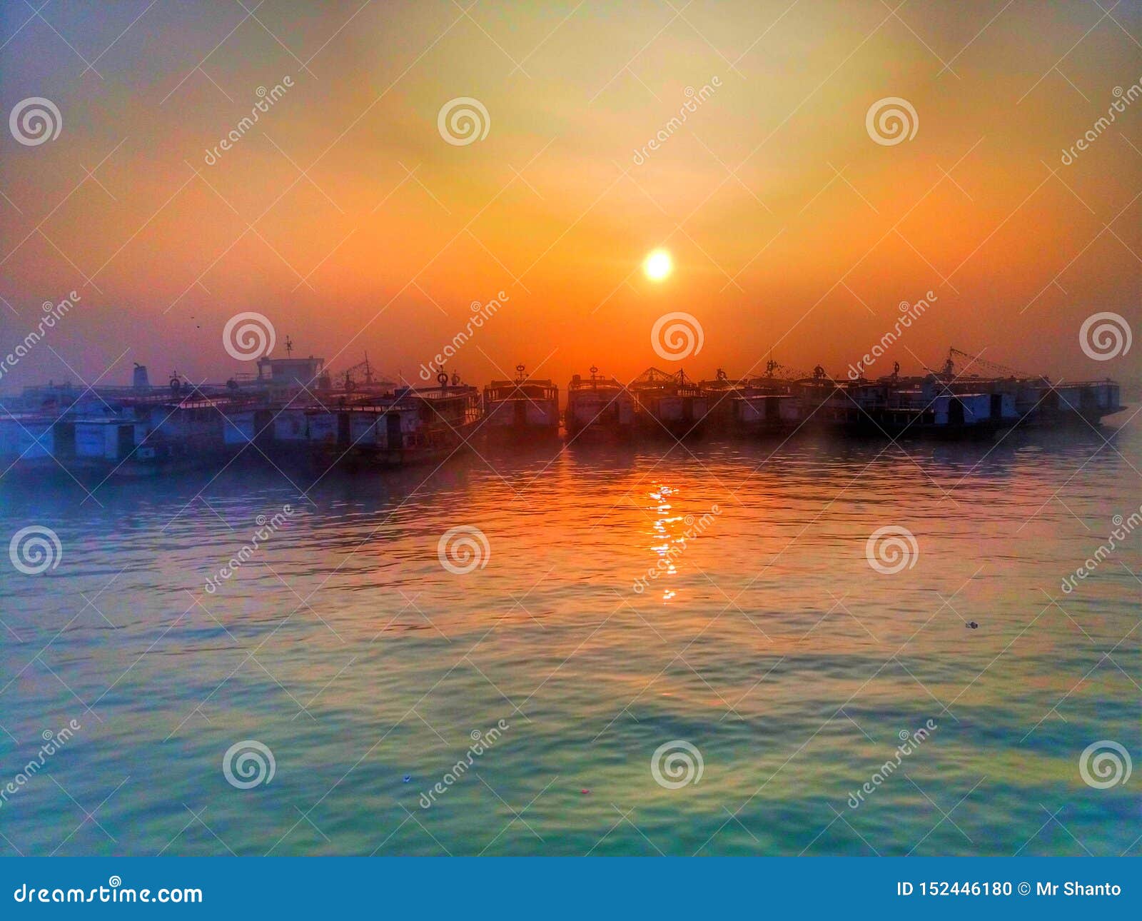 Padma river stock photo. Image of water, river, morning - 152446180