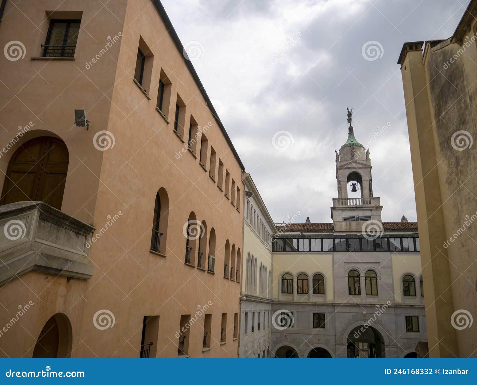 Padova Cityhall Medieval Building Editorial Photography - Image of ...