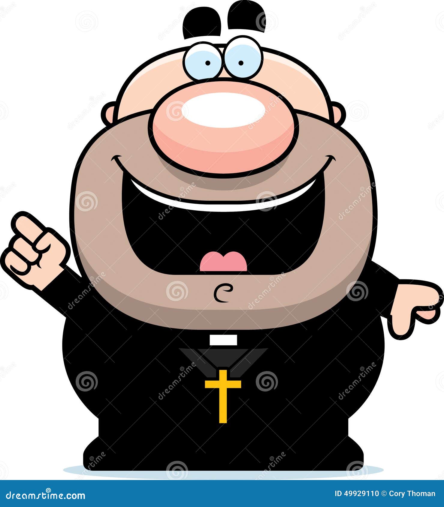 Padre Idea Dos Desenhos Animados Ilustração do Vetor - Ilustração de ...