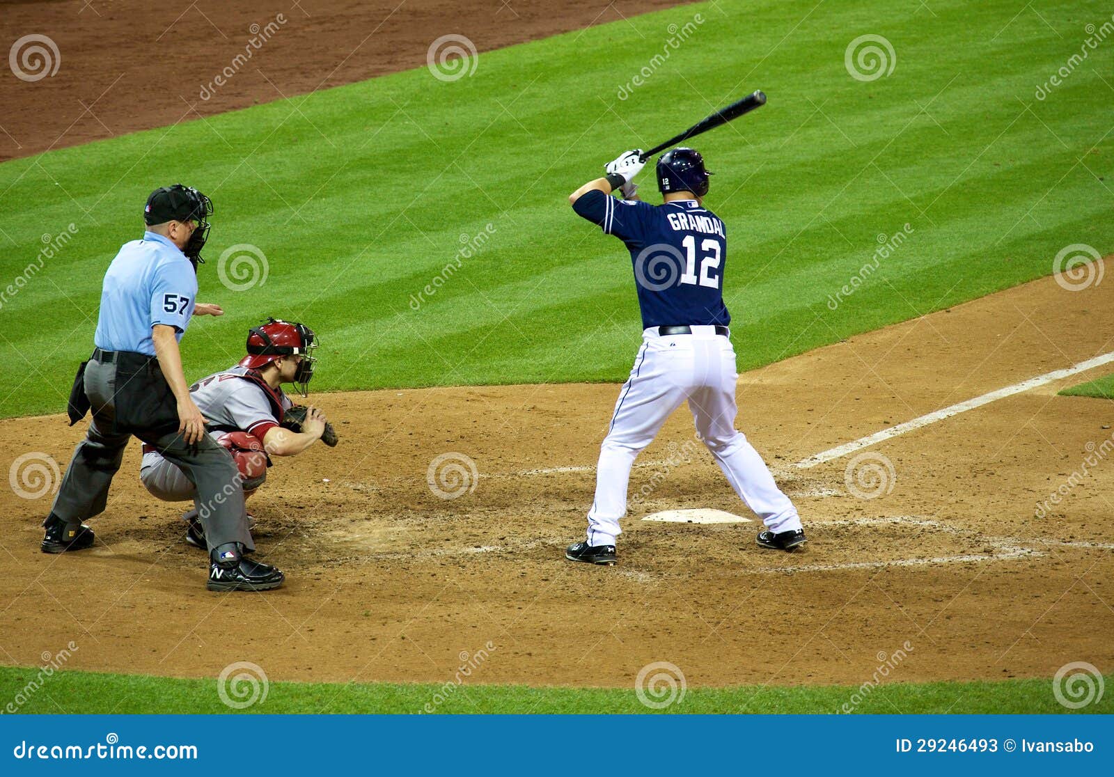 Padres vs Diamondbacks editorial stock photo. Image of field - 29246493