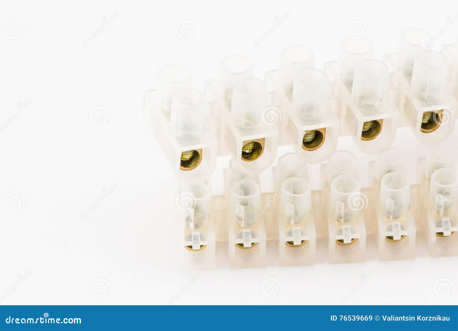 Wire Connectors In Control Panel Stock Photo | CartoonDealer.com #150638826