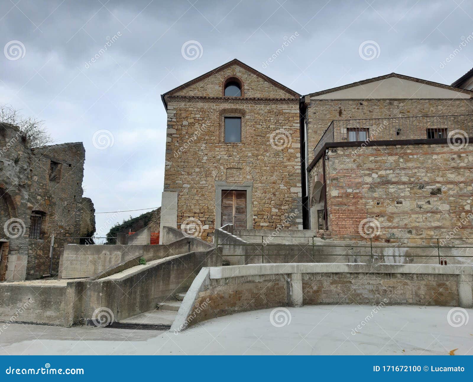 Paduli - Chiesa Di San Nicola Editorial Image - Image of february ...