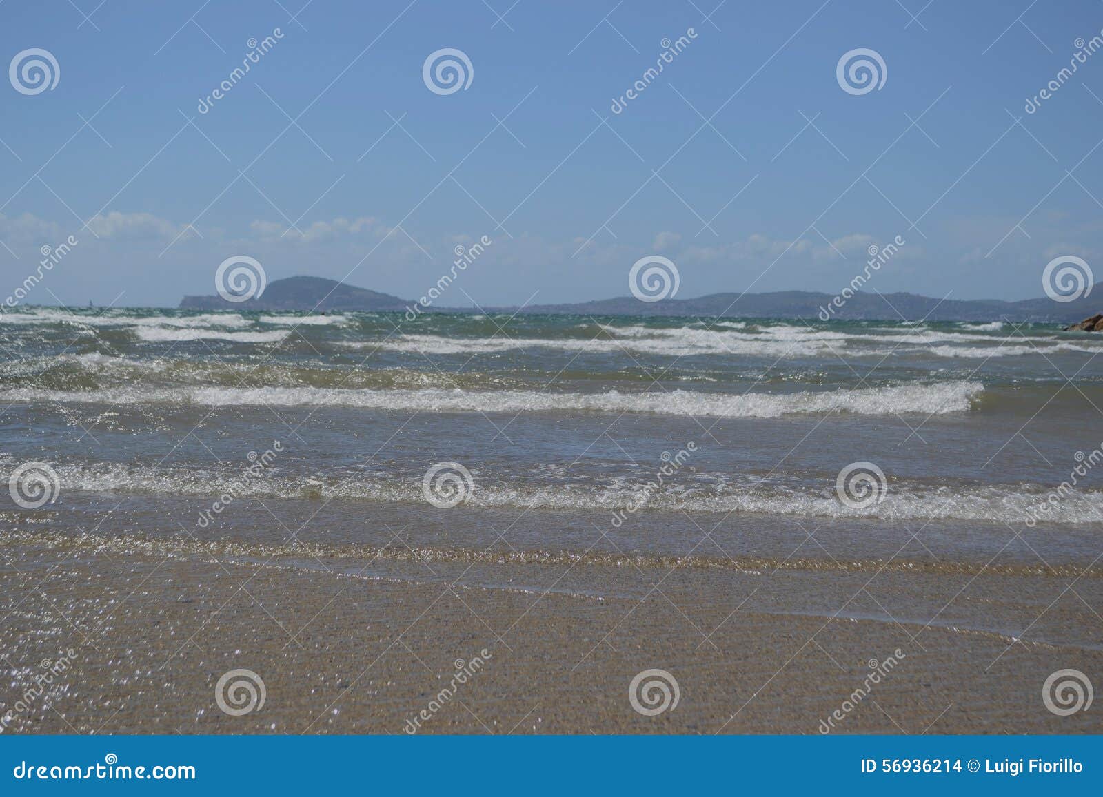 Paesaggio Del Mare Di Formia Fotografia Stock - Immagine di sabbia ...