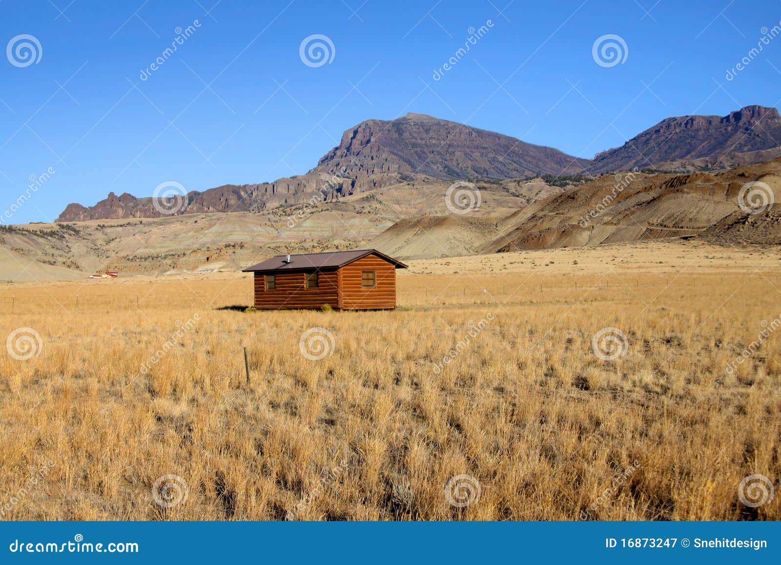 Paesaggio della prateria immagine stock. Immagine di nave - 16873247
