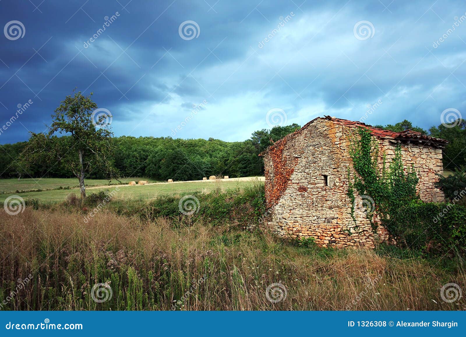 Paesaggio Rurale, Quercy, Francia Fotografia Stock - Immagine di aperto ...