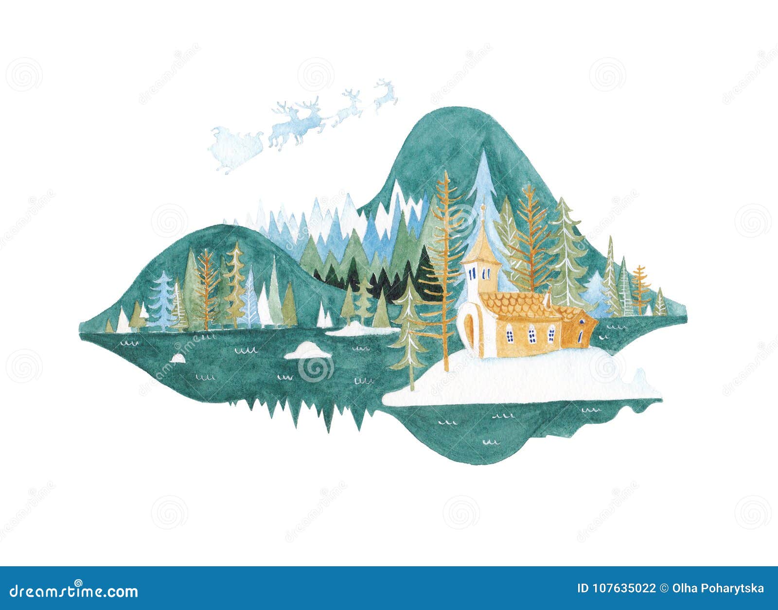 Paesaggio Stilizzato Illustrazioni, Vettoriali E Clipart Stock – (9,769 ...