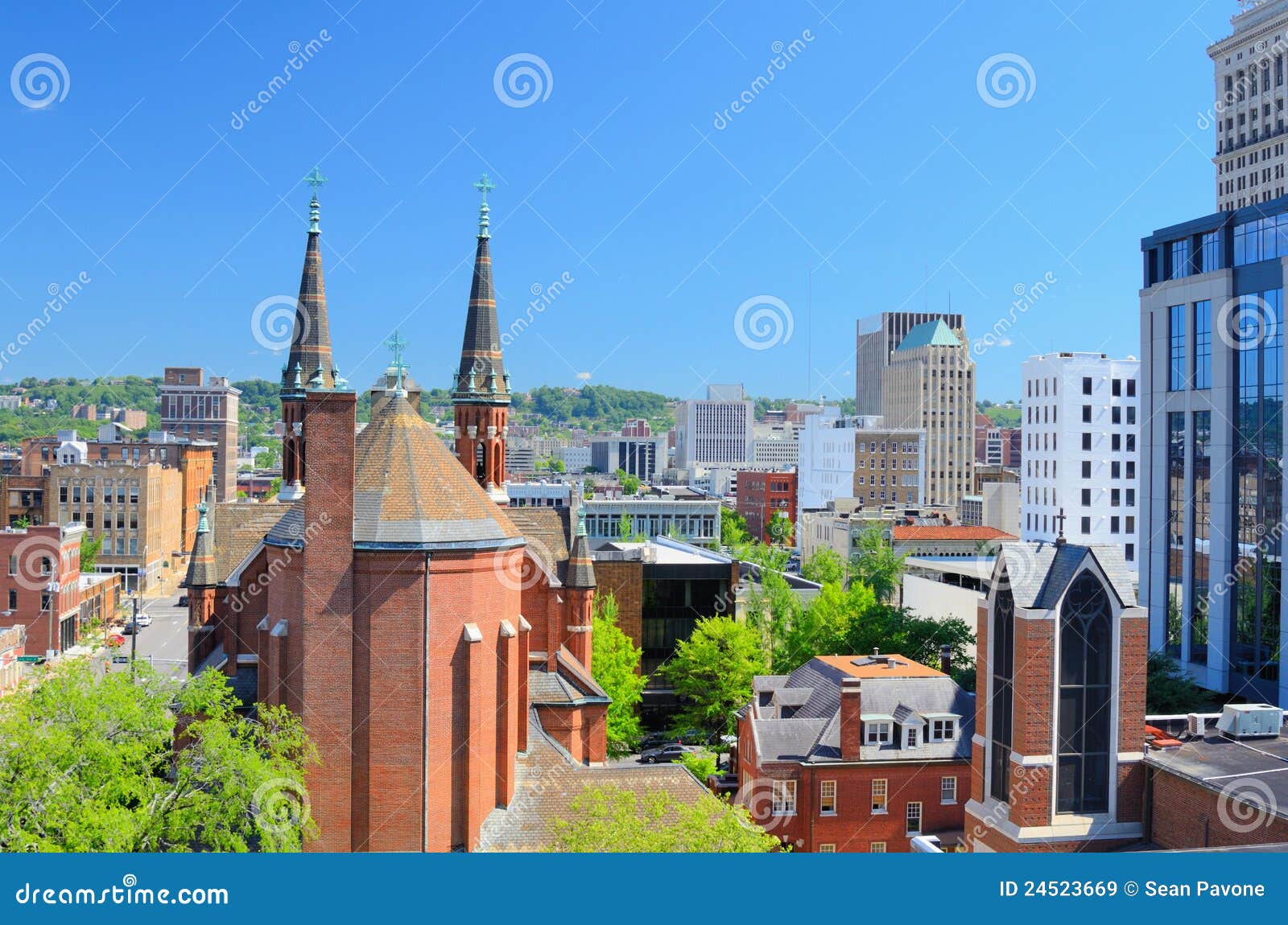 Paesaggio Urbano Di Birmingham Immagine Stock - Immagine di urbano ...