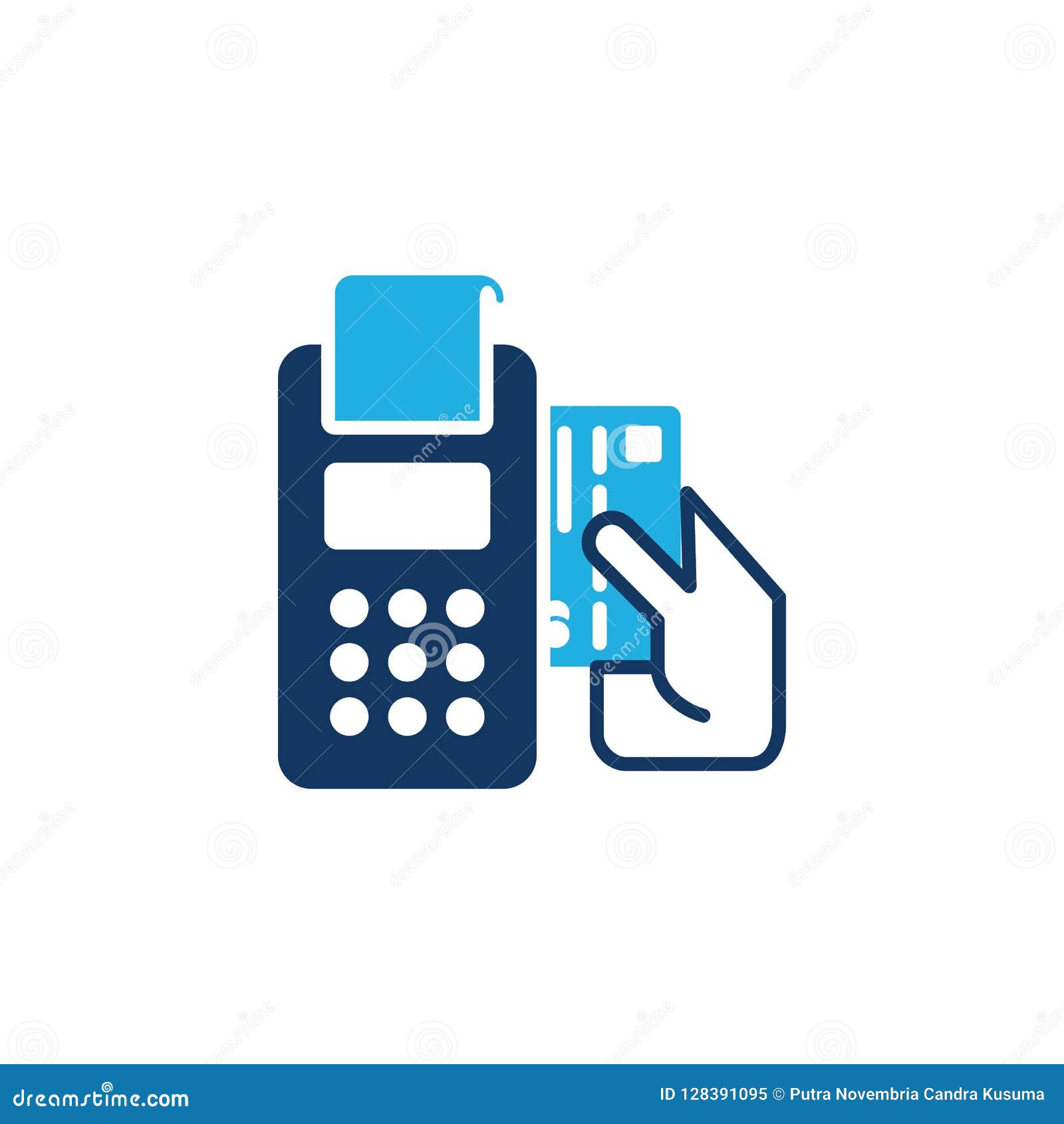 Paga Logo Icon Design De La Tarjeta Stock de ilustración - Ilustración ...