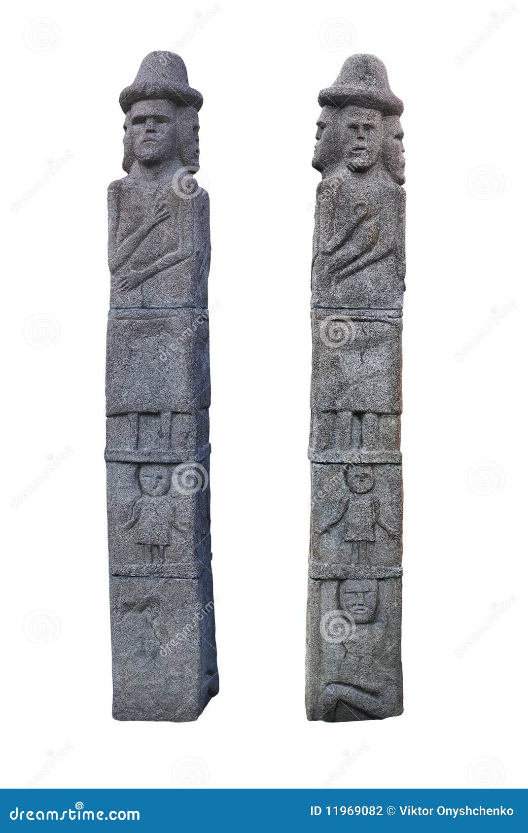 Pagan idol from Ukraine stock photo. Image of ukrainian - 11969082