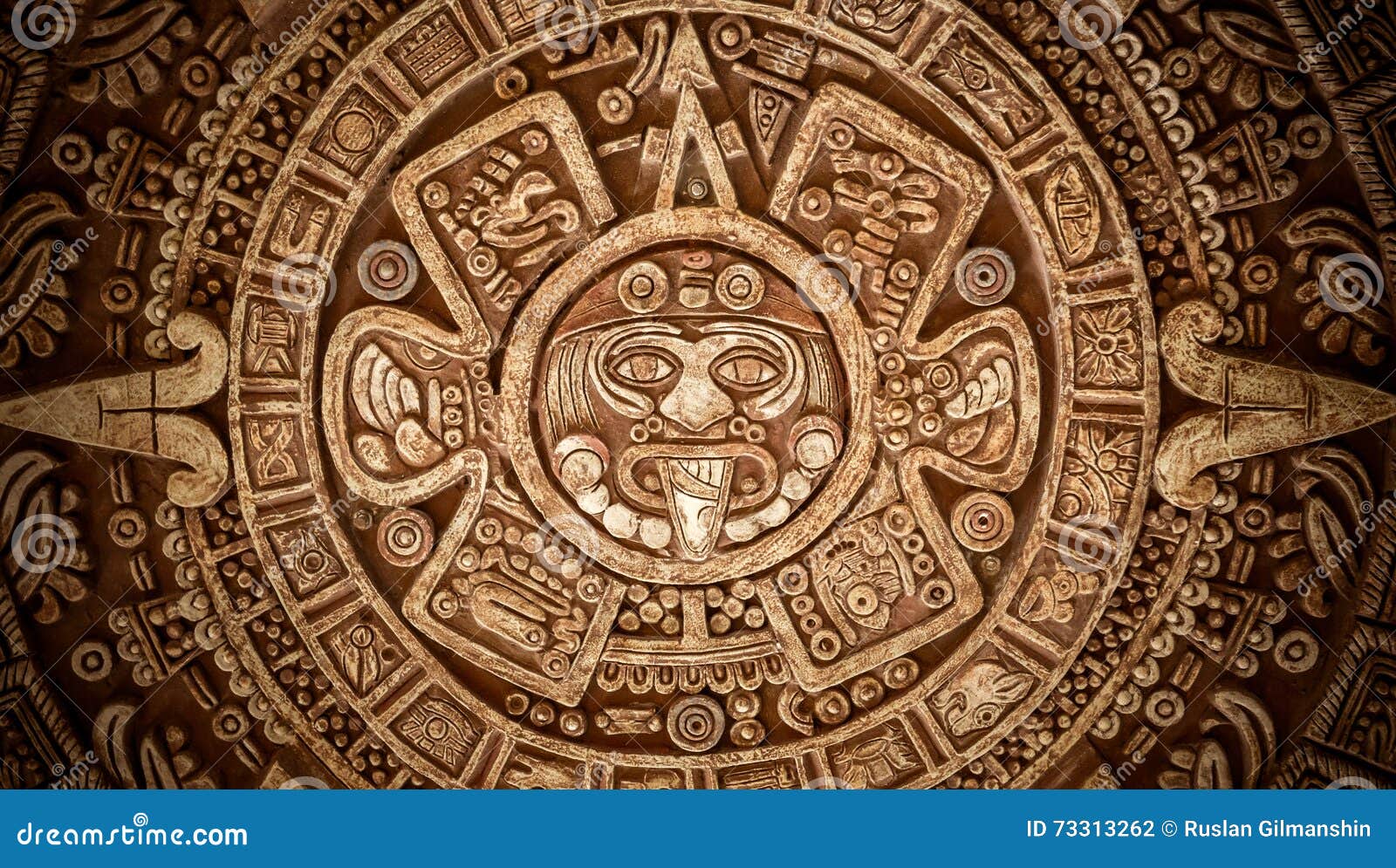 Pagan Ornament of a Tribe Maya Texture Stock Photo - Image of intricate ...