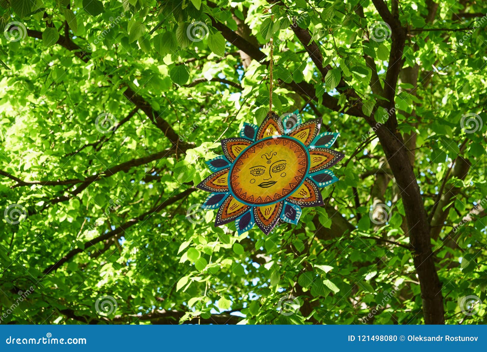The Pagan Symbol of the Sun Stock Photo - Image of heathen, hang: 121498080