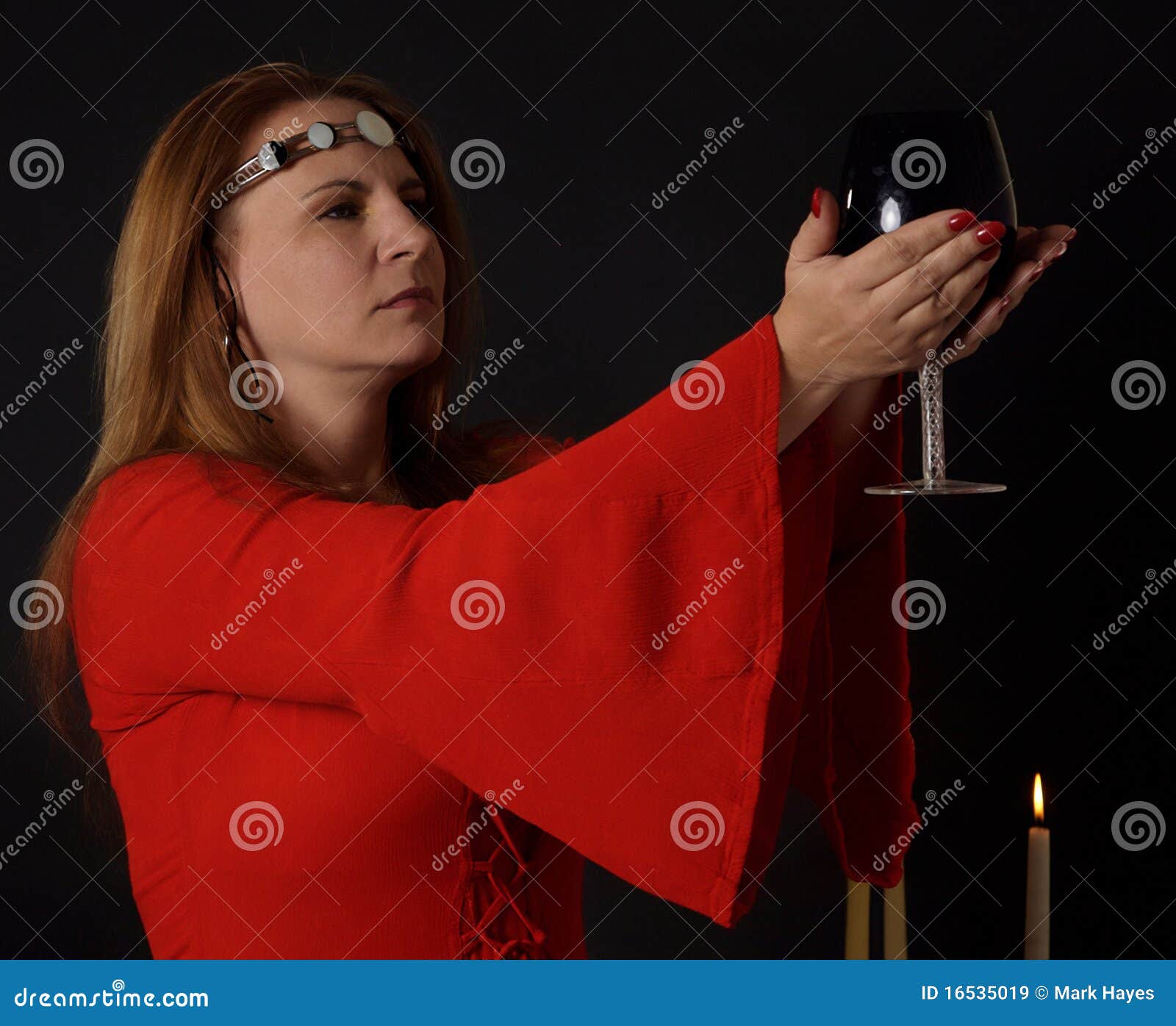 Pagan woman stock image. Image of holiday, celebration - 16535019