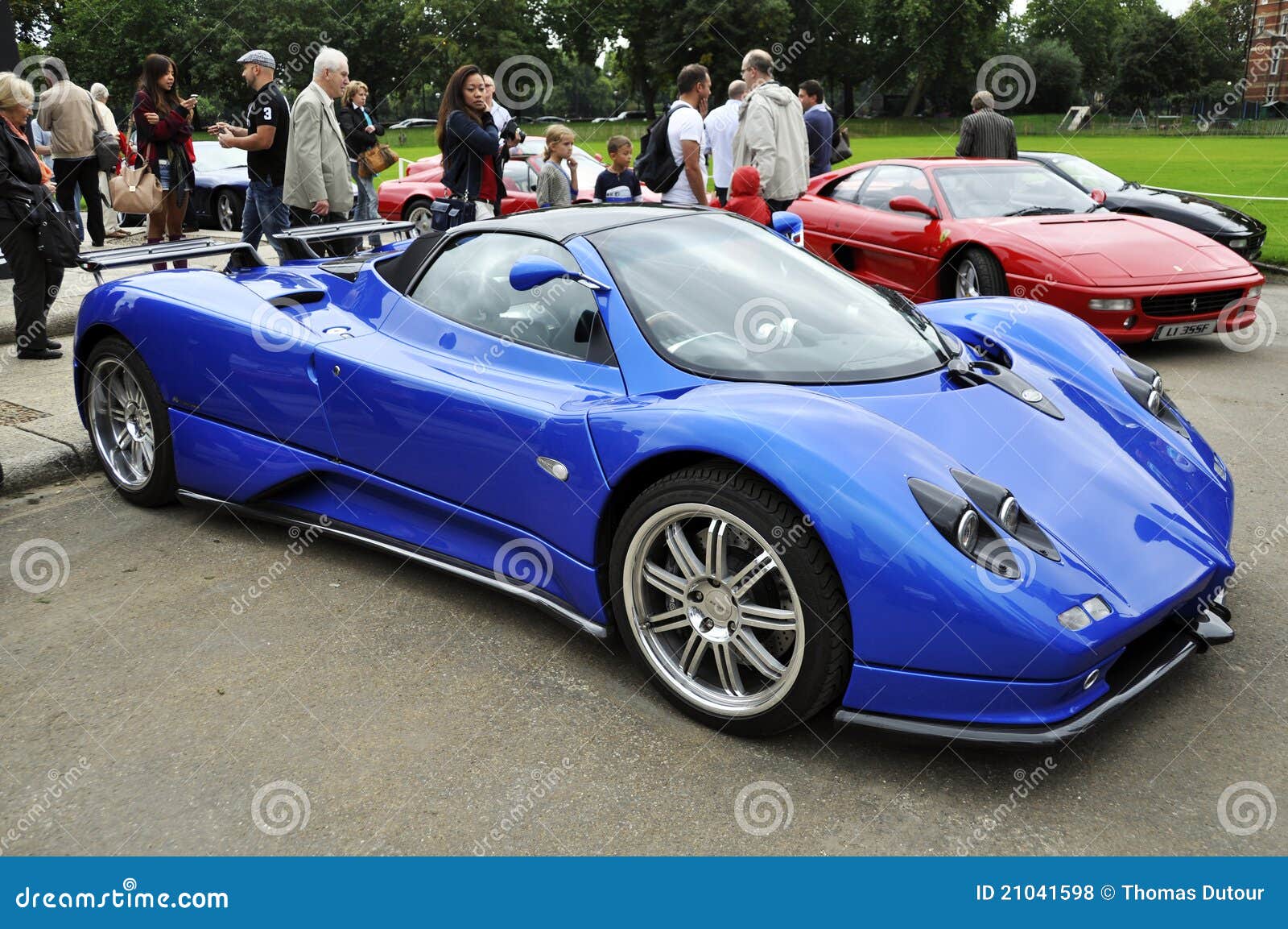 Pagani Zonda F Blue