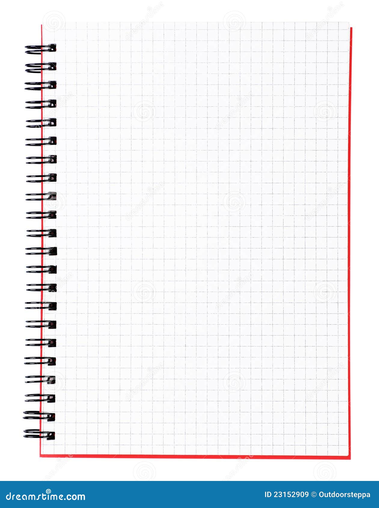 Page Blanc D'un Cahier Avec Le Cahier Noir Image stock - Image du ...