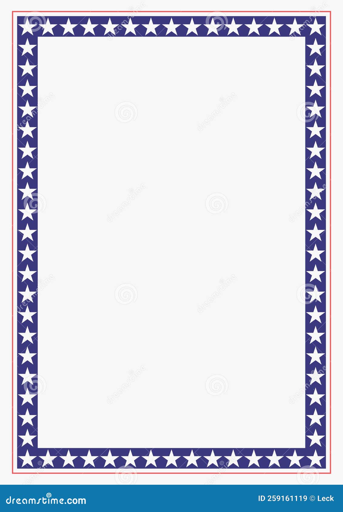 A4 Paper Design Vintage Style Page Border Stock Vector - Illustration ...