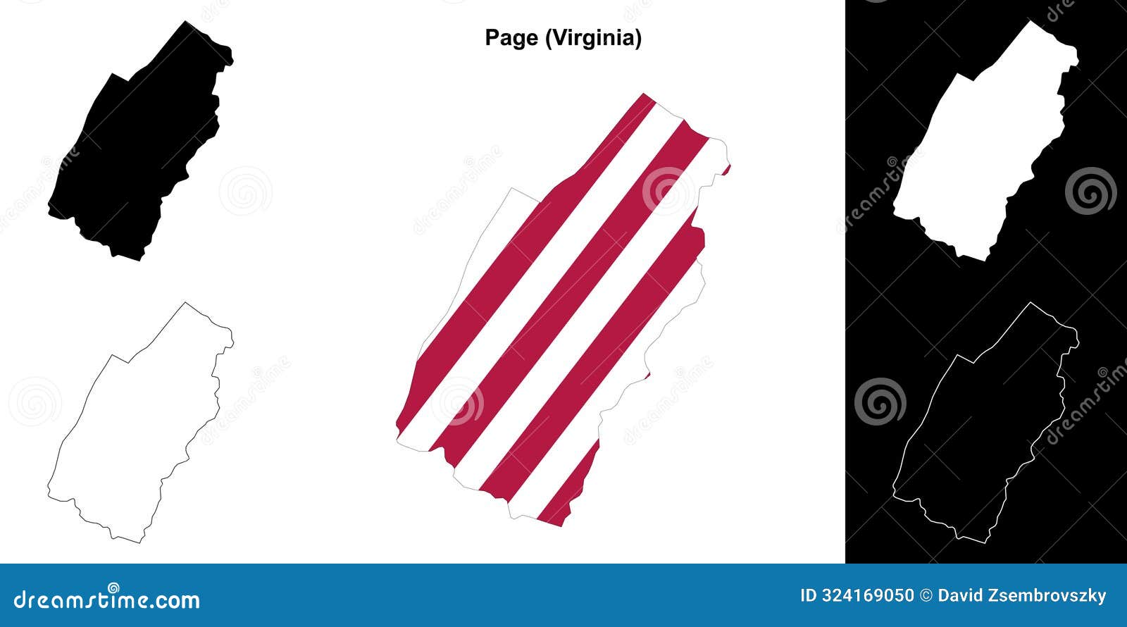 Page outline map stock illustration. Illustration of boundary - 324169050